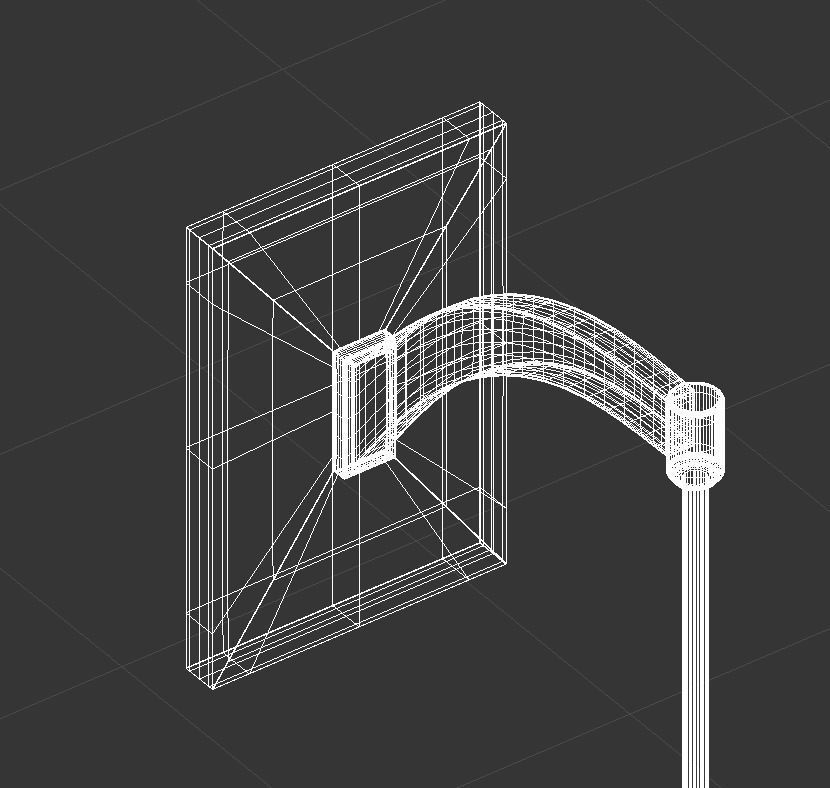 Hemisphere Sconce by RH free 3D model | CGTrader