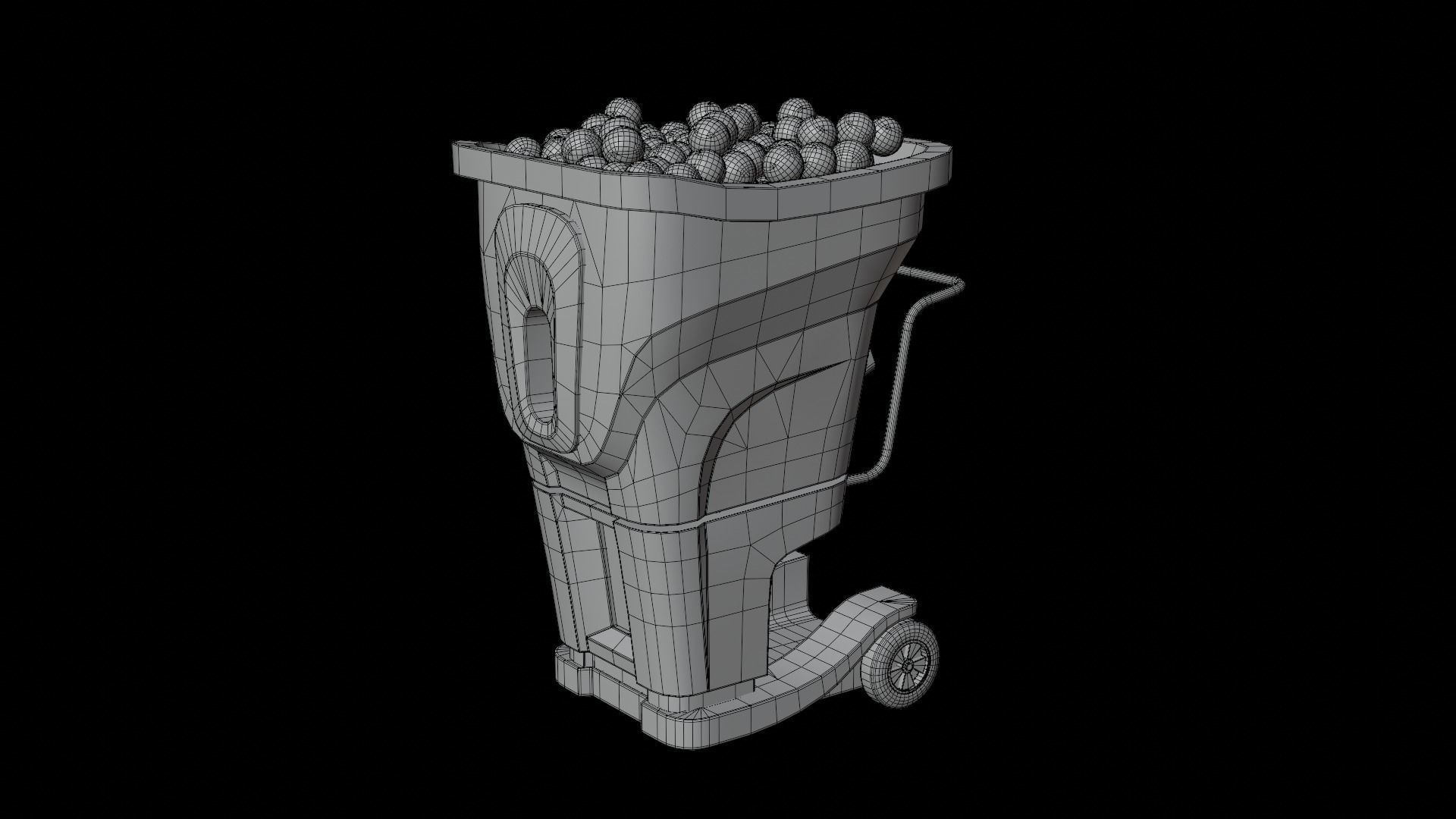 3D model Ball Machine VR / AR / low-poly | CGTrader