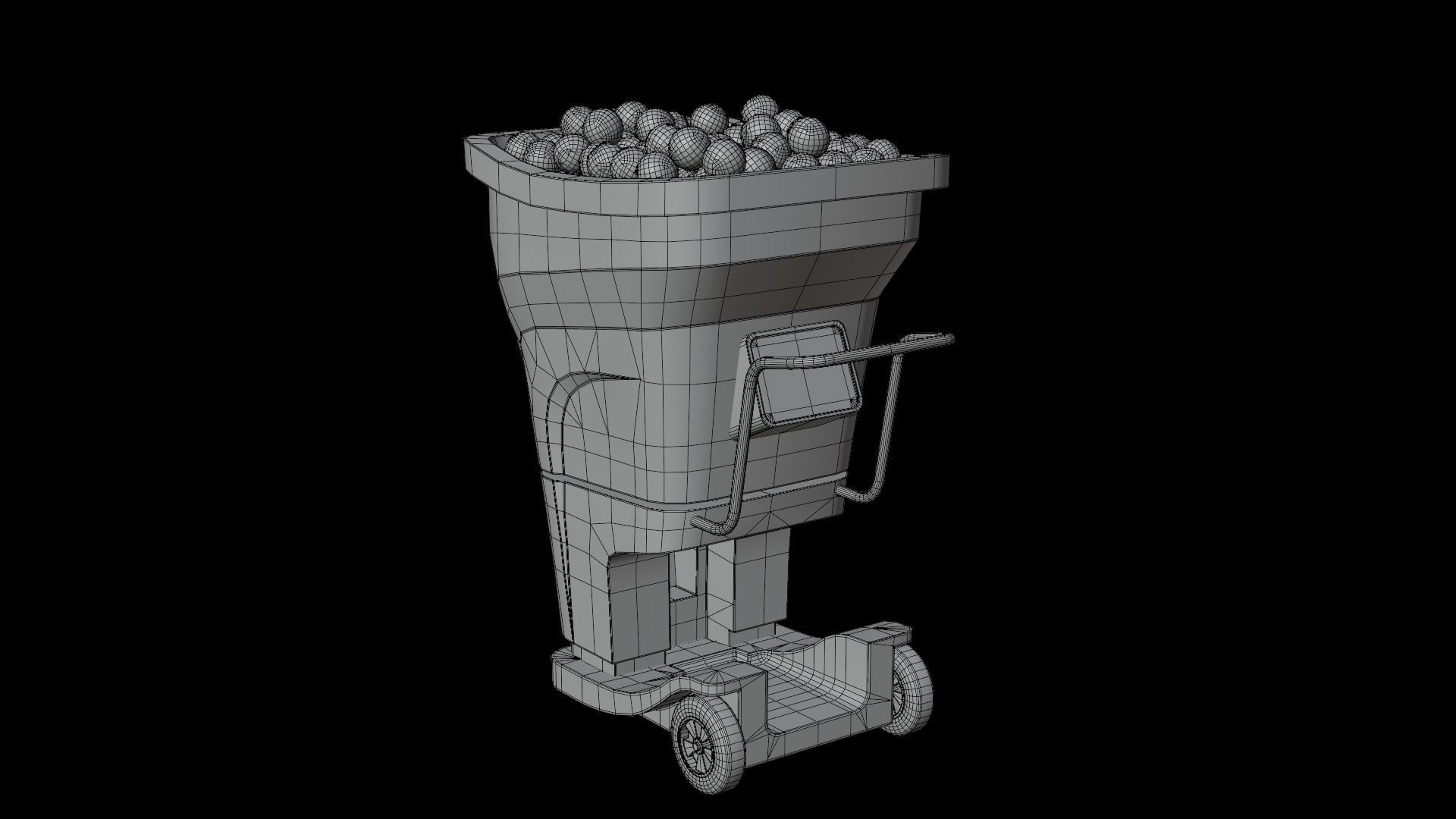 3D model Ball Machine VR / AR / low-poly | CGTrader