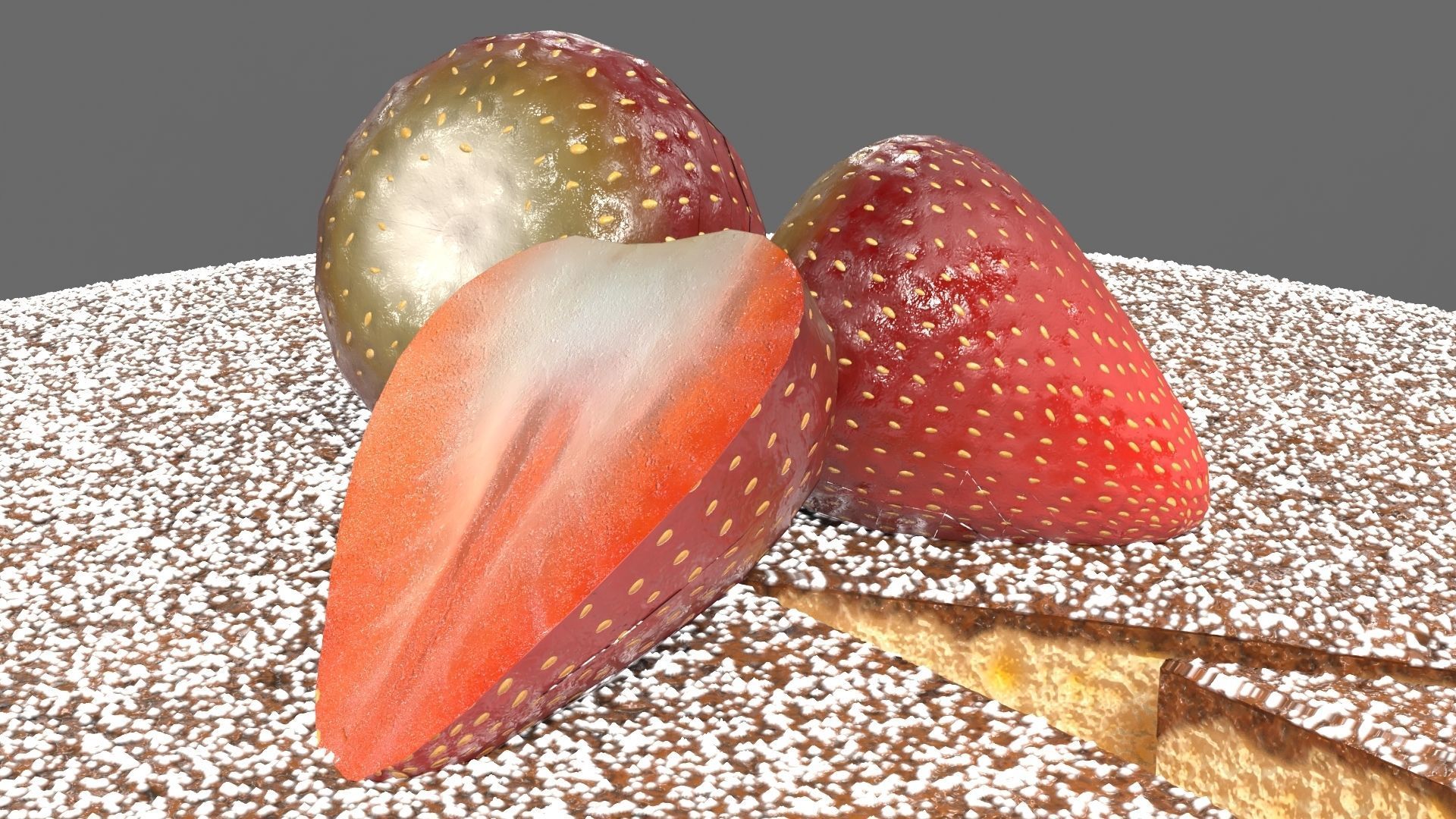 3D model Victoria Sponge VR / AR / low-poly | CGTrader
