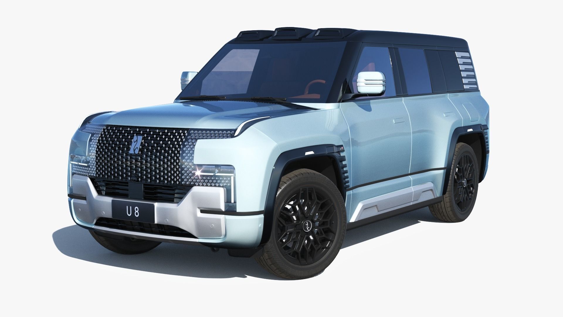 BYD YangWang U8 2023 3D model | CGTrader