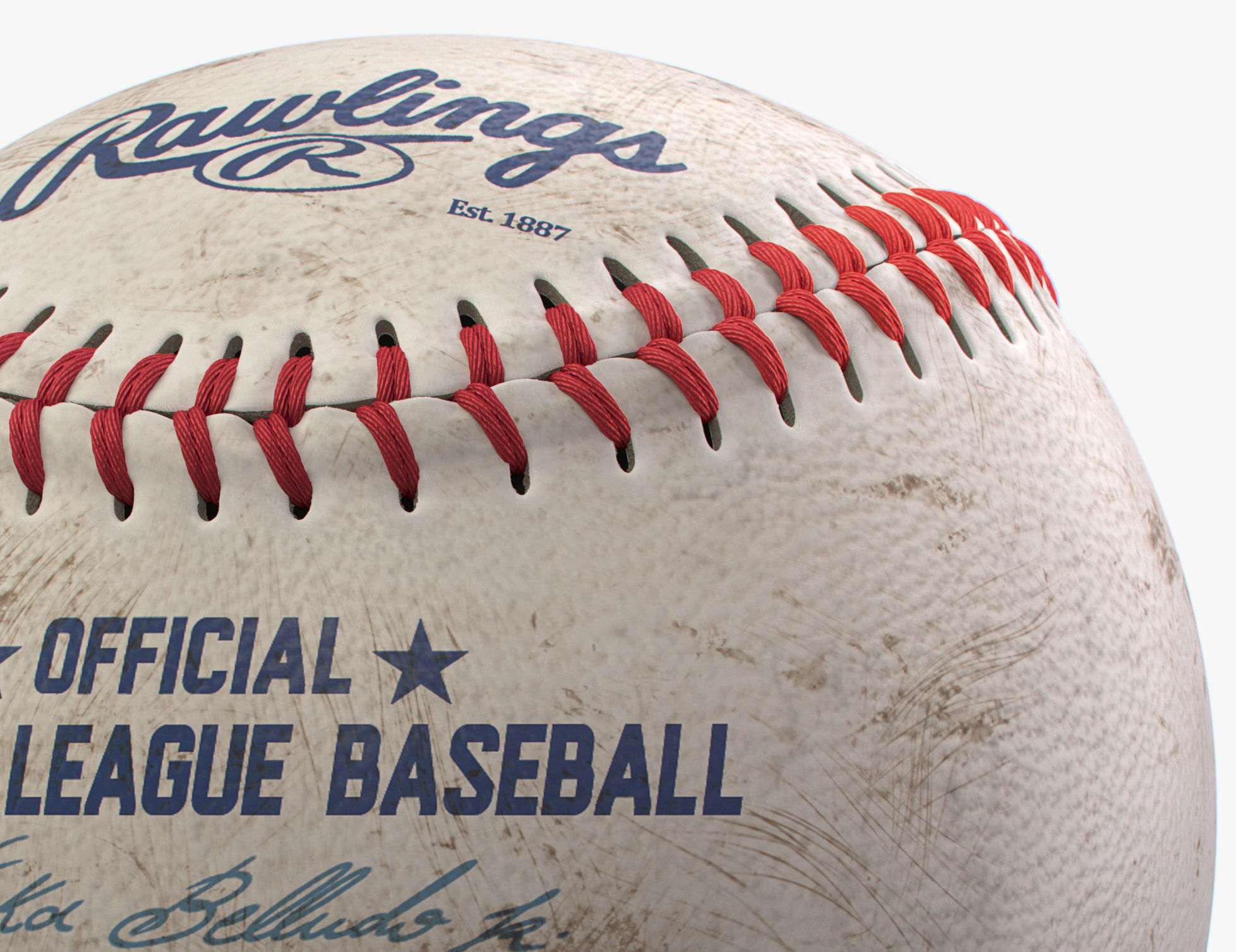 Baseball Ball Collection 3D model | CGTrader