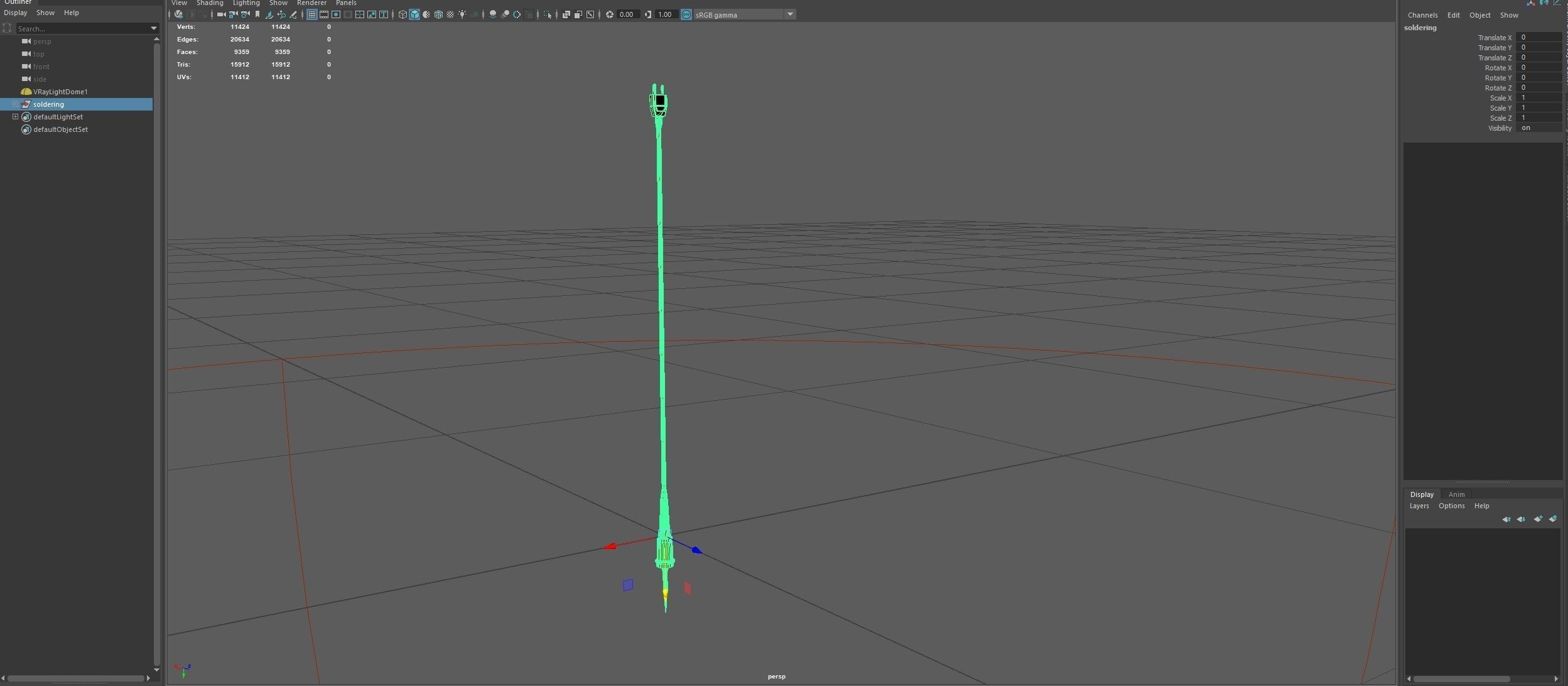 Soldering 3D model | CGTrader