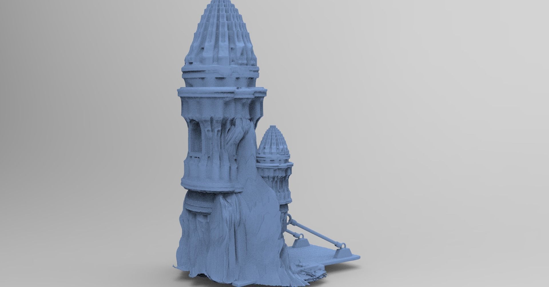 Raven Tower Rocks 3D model | CGTrader
