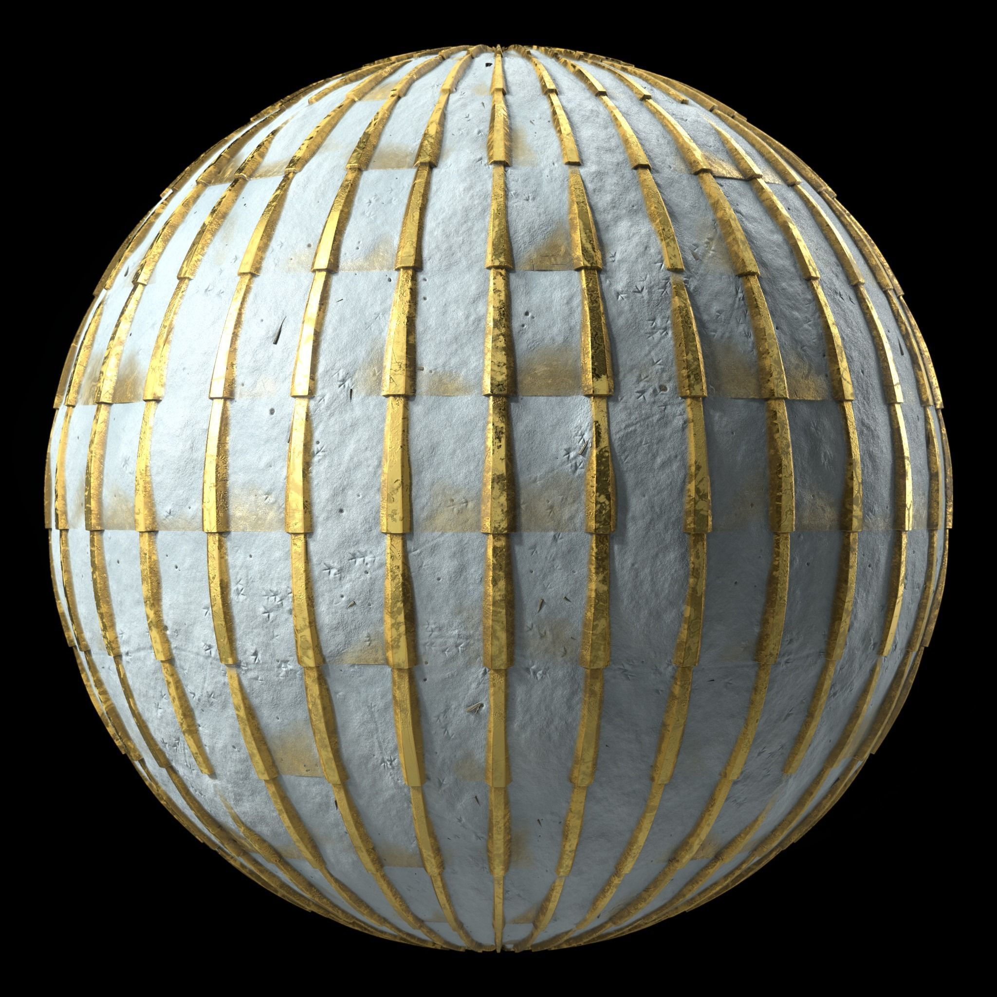 Texture Roof Tile Materials 94- Metal Roofing By Sbsar Seamless Pbr 4k ...