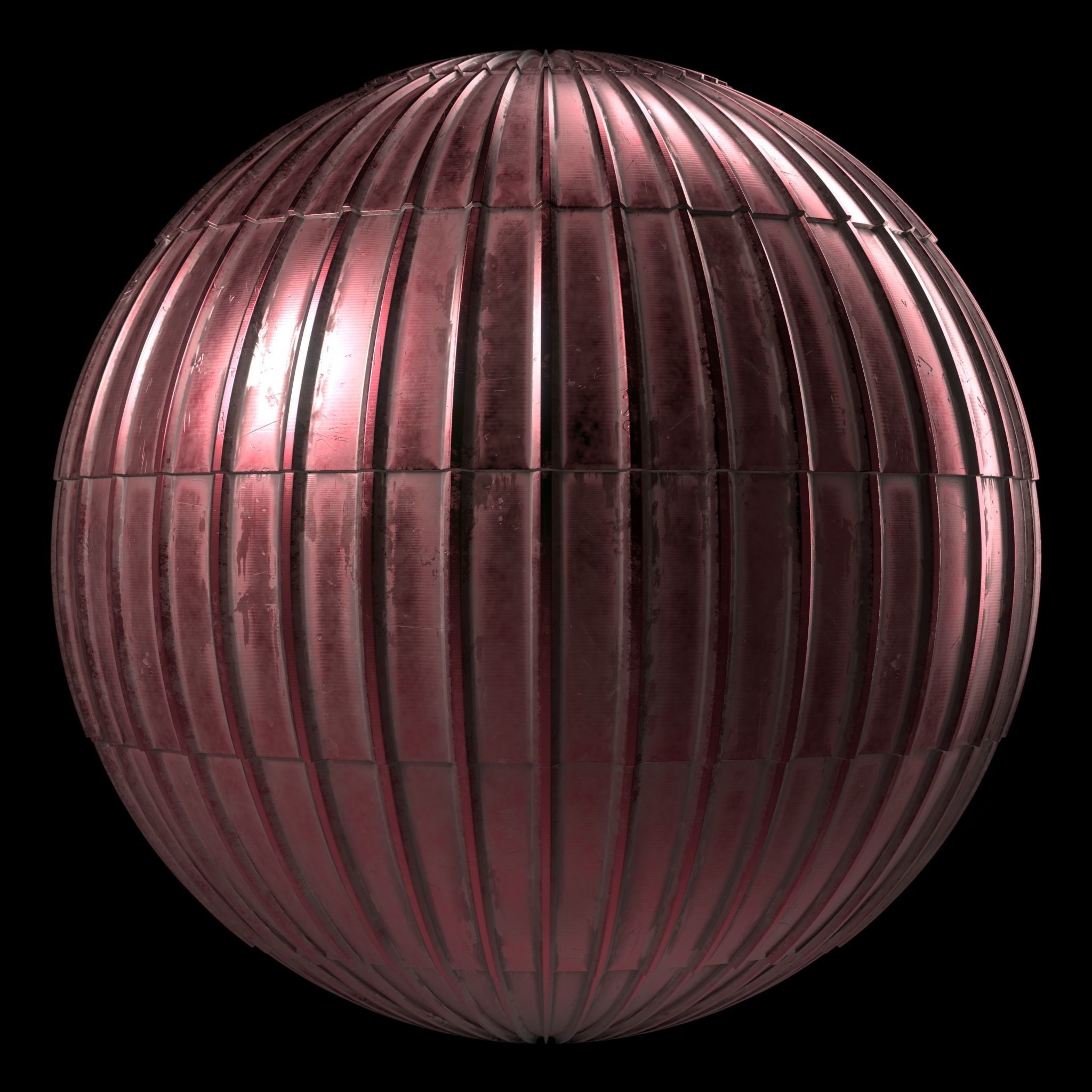 Texture Roof Tile Materials 96- Metal Roofing By Snow Sbsar Pbr 4k VR ...