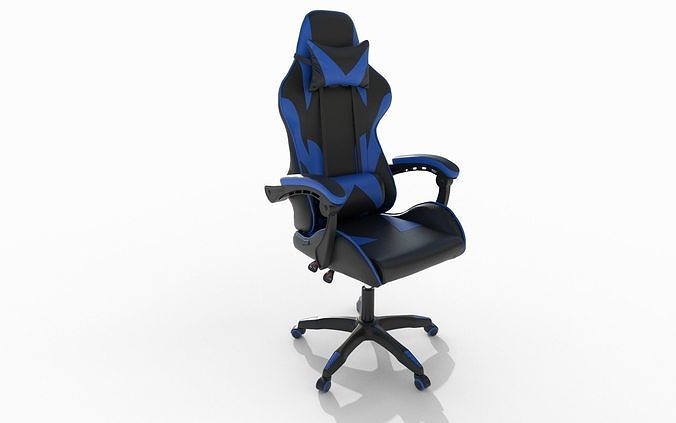3D model Gaming chair VR / AR / low-poly | CGTrader
