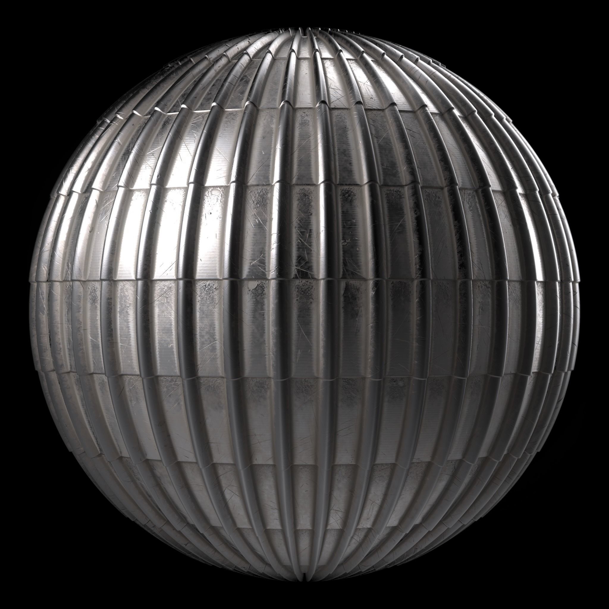 Texture Roof Tile Materials 98- Metal Roofing By Snow - Sbsar Pbr 4k VR ...