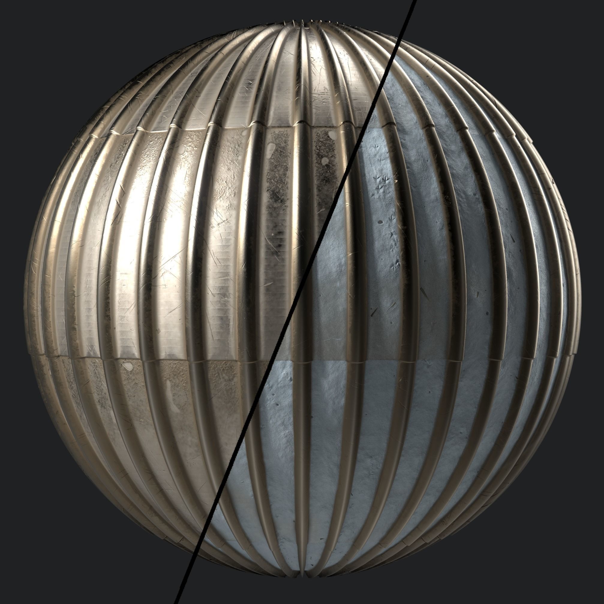 Texture Roof Tile Materials 99- Metal Roofing By Snow - Sbsar Pbr 4k VR ...