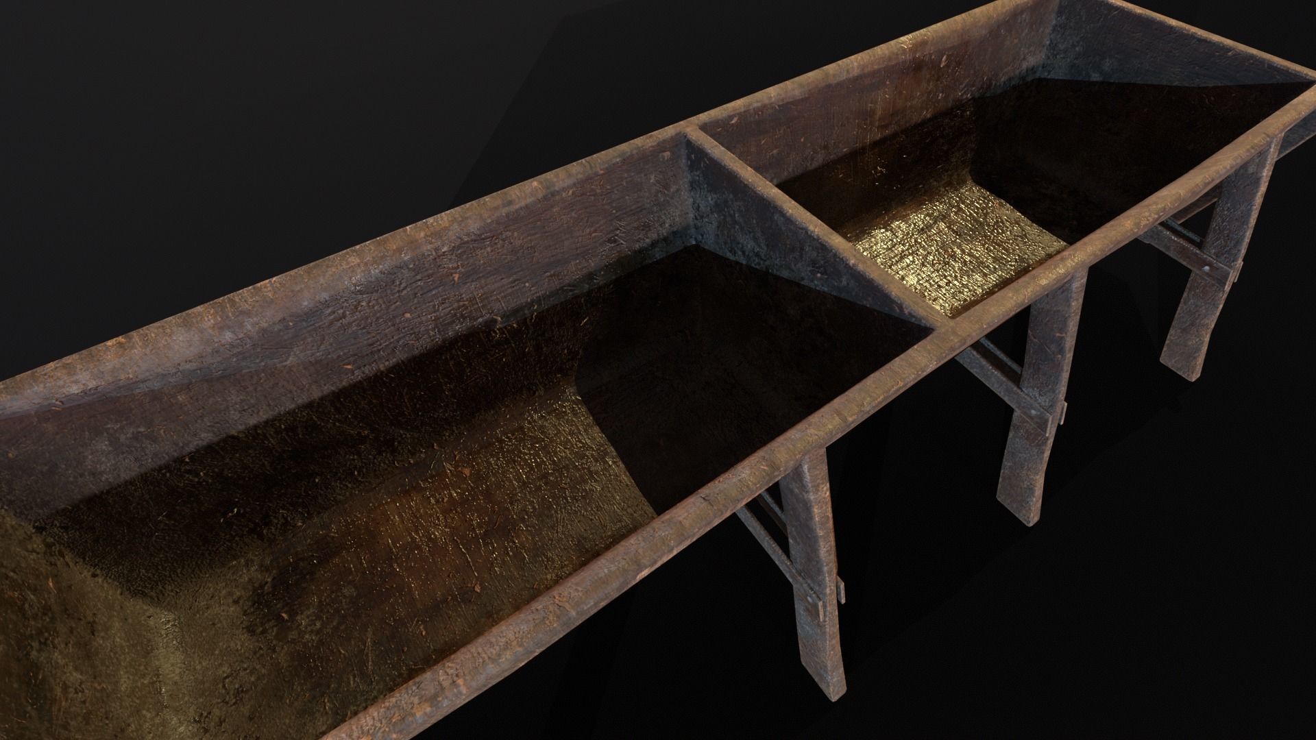 3D model Old Medieval Trough VR / AR / low-poly | CGTrader