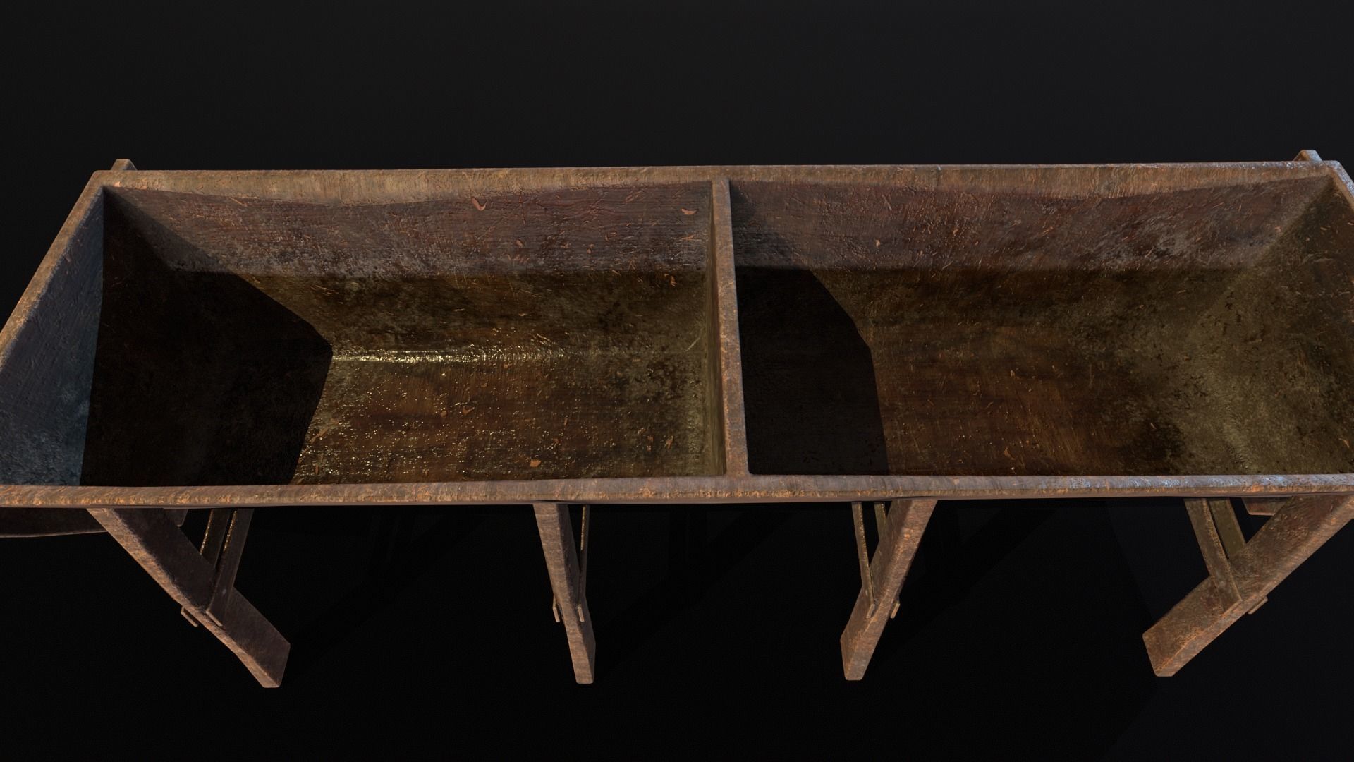 3D model Old Medieval Trough VR / AR / low-poly | CGTrader
