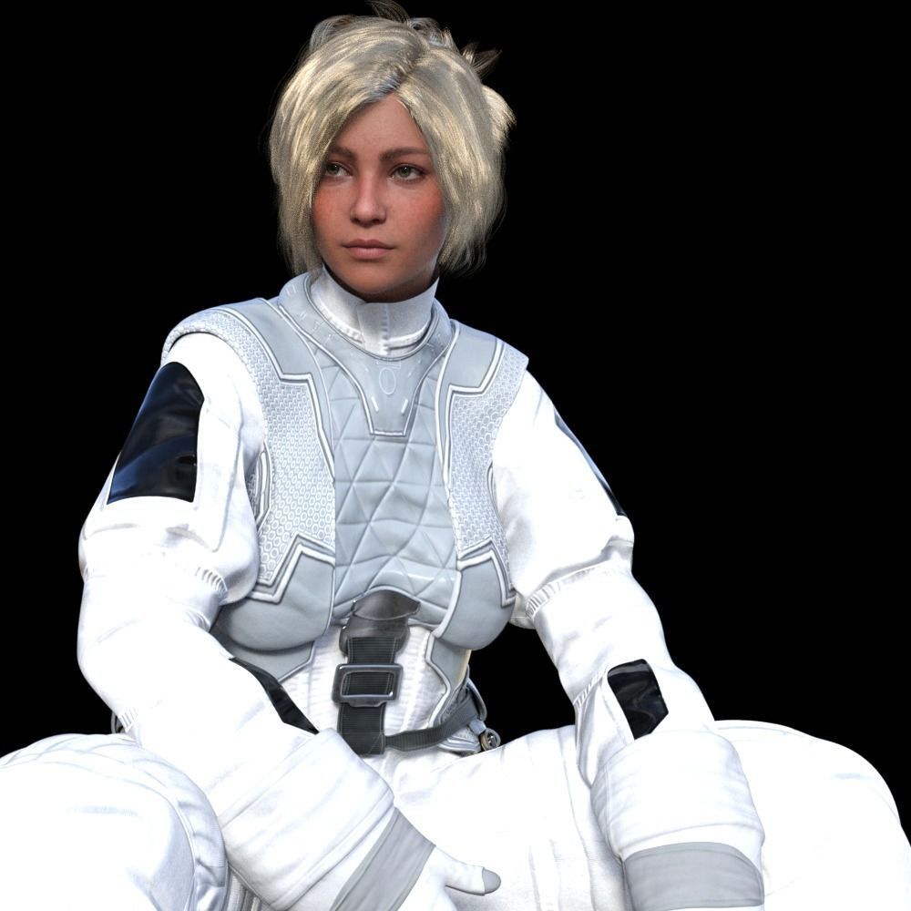 Starfield Stellar Nebula 3D model rigged | CGTrader