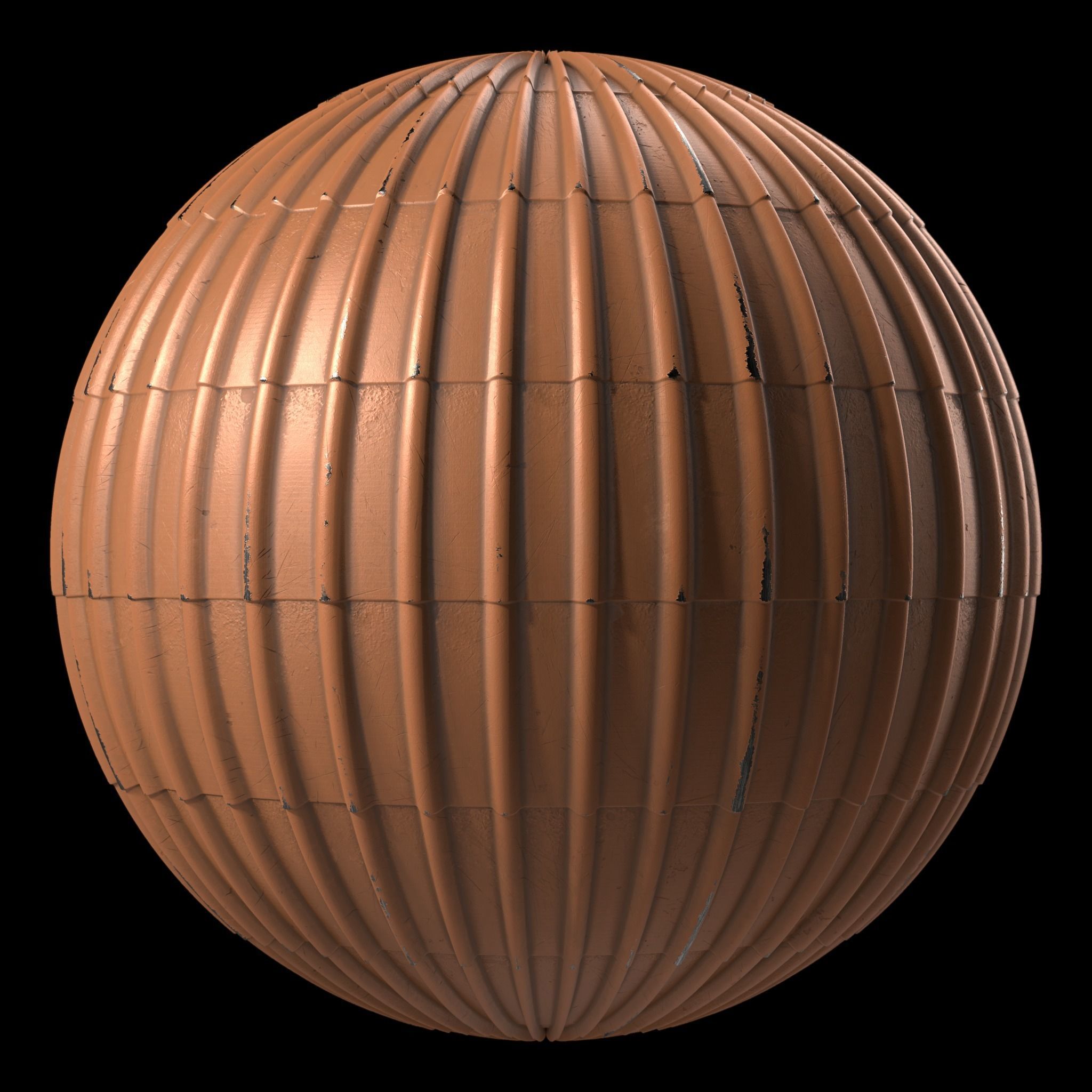 Texture Roof Tile Materials 100- Metal Roofing By Snow - Sbsar Pbr 4k ...