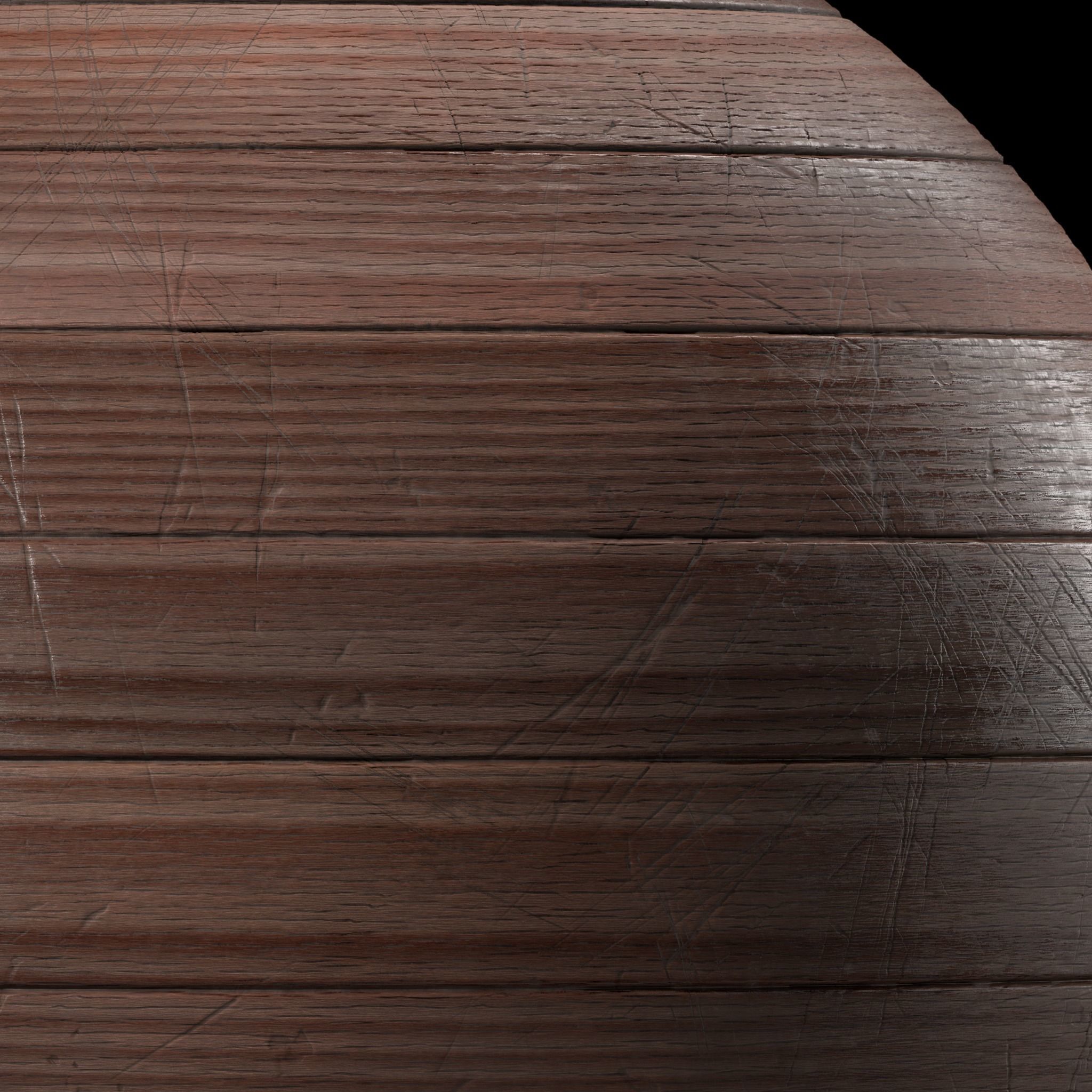 Texture Parquet Materials 28- Wooden Damaged Panel - Sbsar PBR 4k VR ...