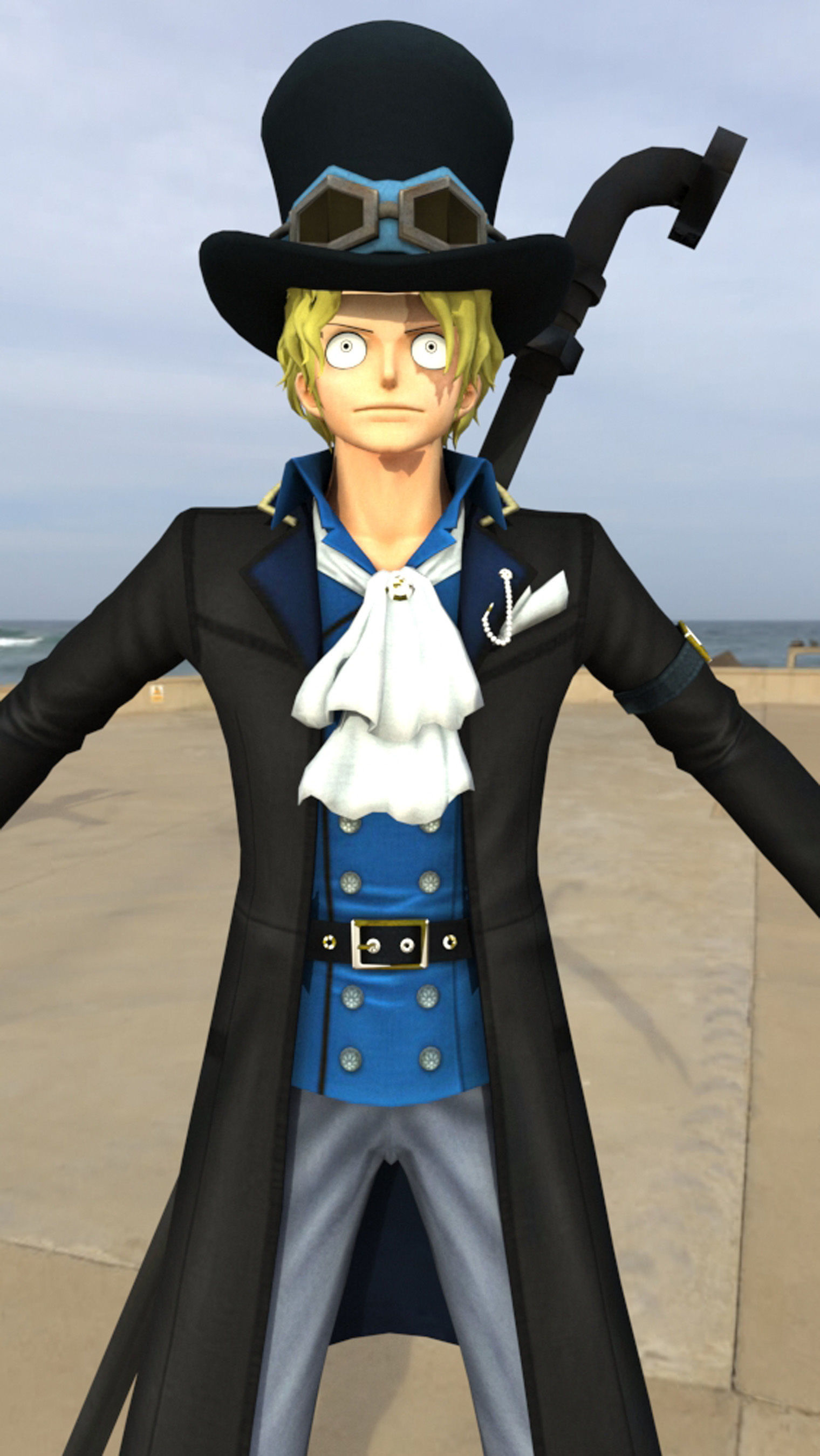 3D model SABO - ONE PIECE - CHARACTER VR / AR / low-poly | CGTrader