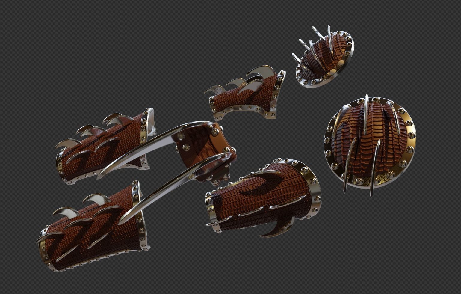 TMNT Shredder Armor from the 1990 movie accurate 3D model 3D printable ...