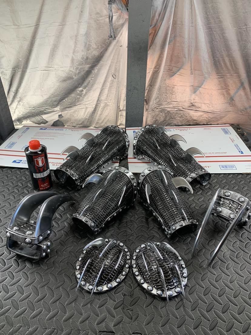 TMNT Shredder Armor from the 1990 movie accurate 3D model 3D printable ...