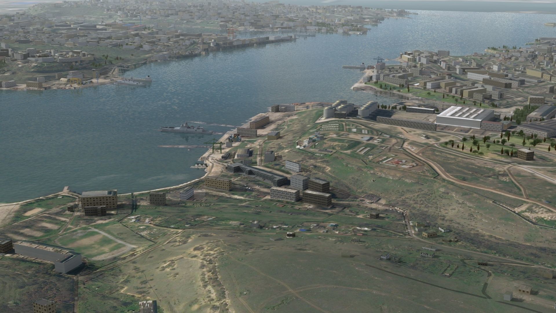 Sevastopol Naval Base 3D model | CGTrader