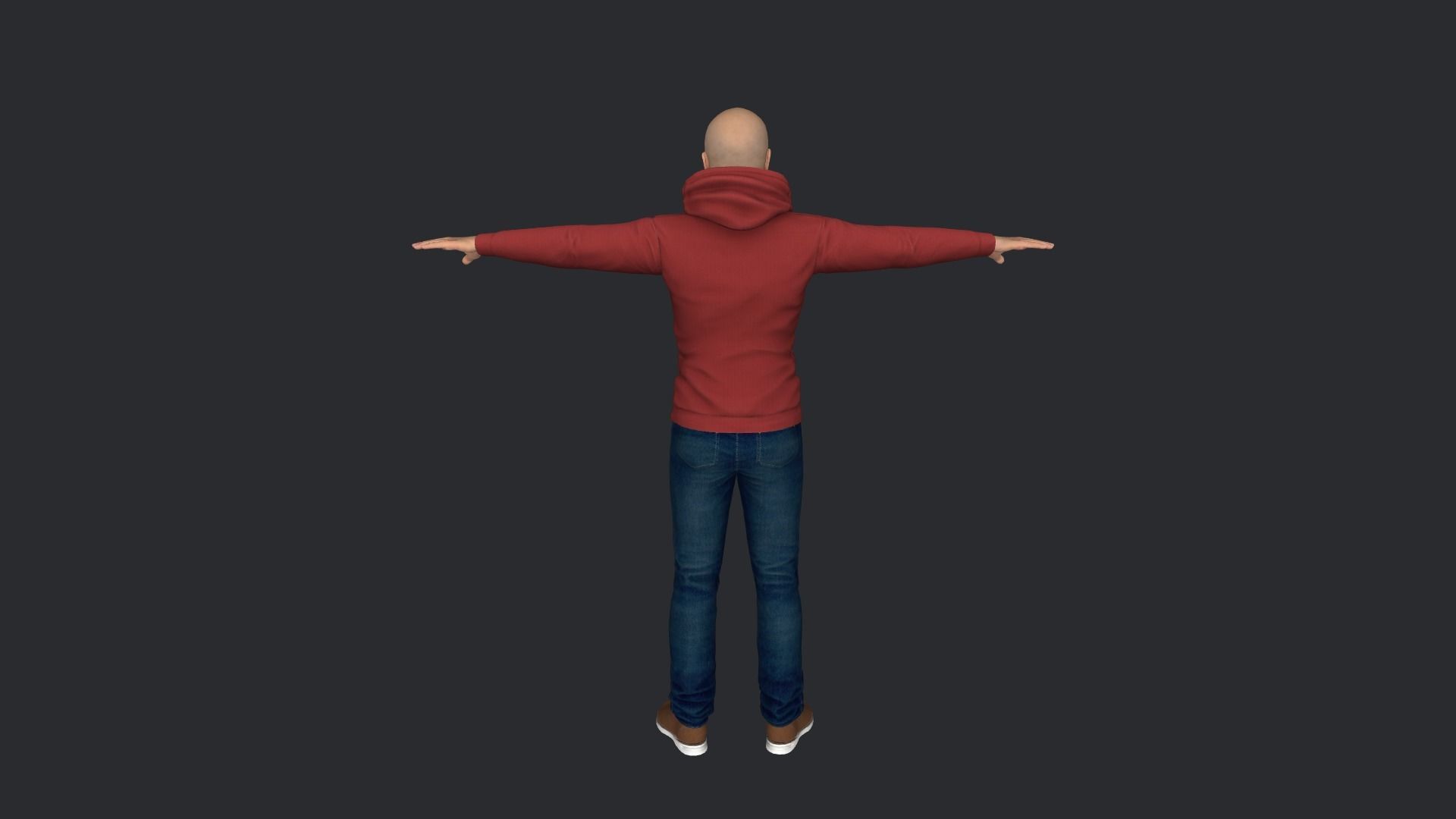 John Locke from Lost Hyper Realistic Full Body Rigged Character 3D ...