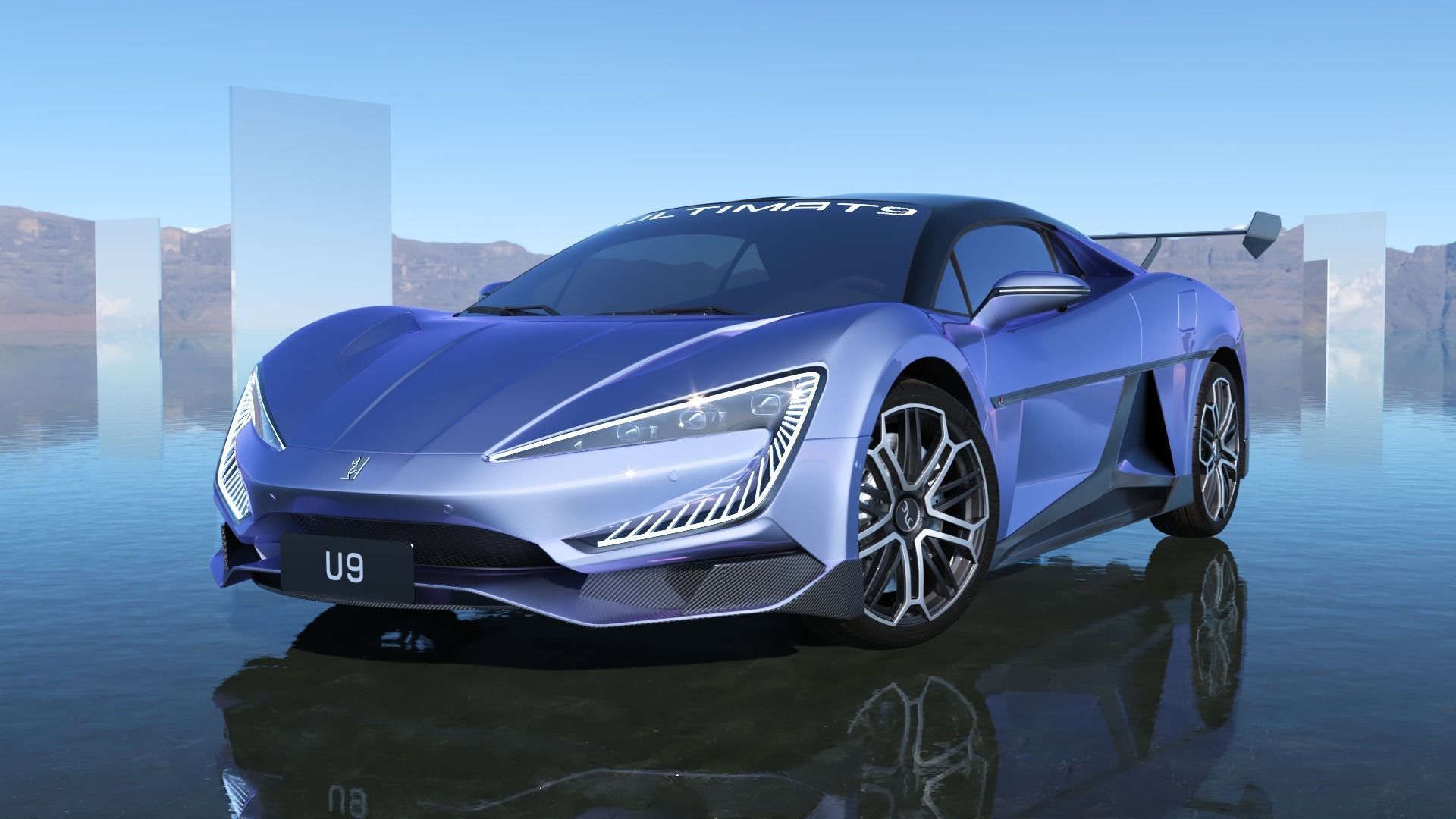 3D model BYD YangWang U9 EV 2023 VR / AR / low-poly | CGTrader