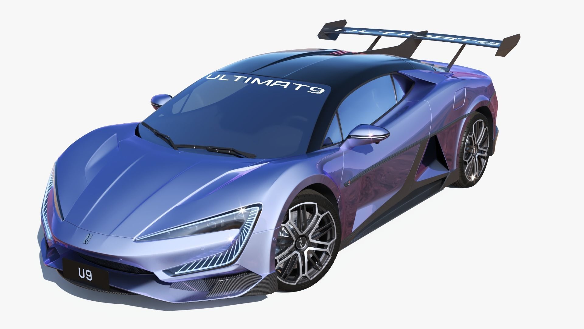 3D model BYD YangWang U9 EV 2023 VR / AR / low-poly | CGTrader