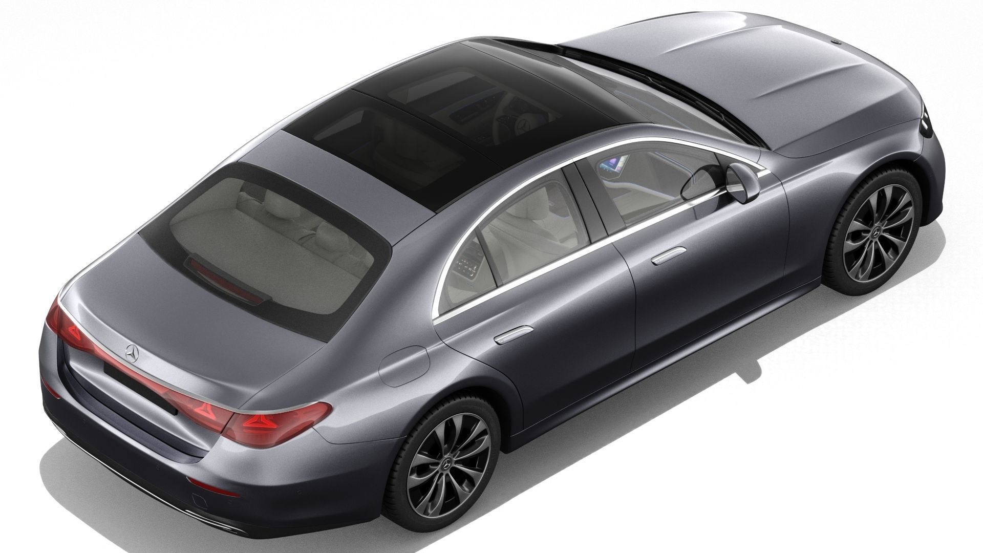 Mercedes-Benz E-class 2024 with interior 3D model | CGTrader