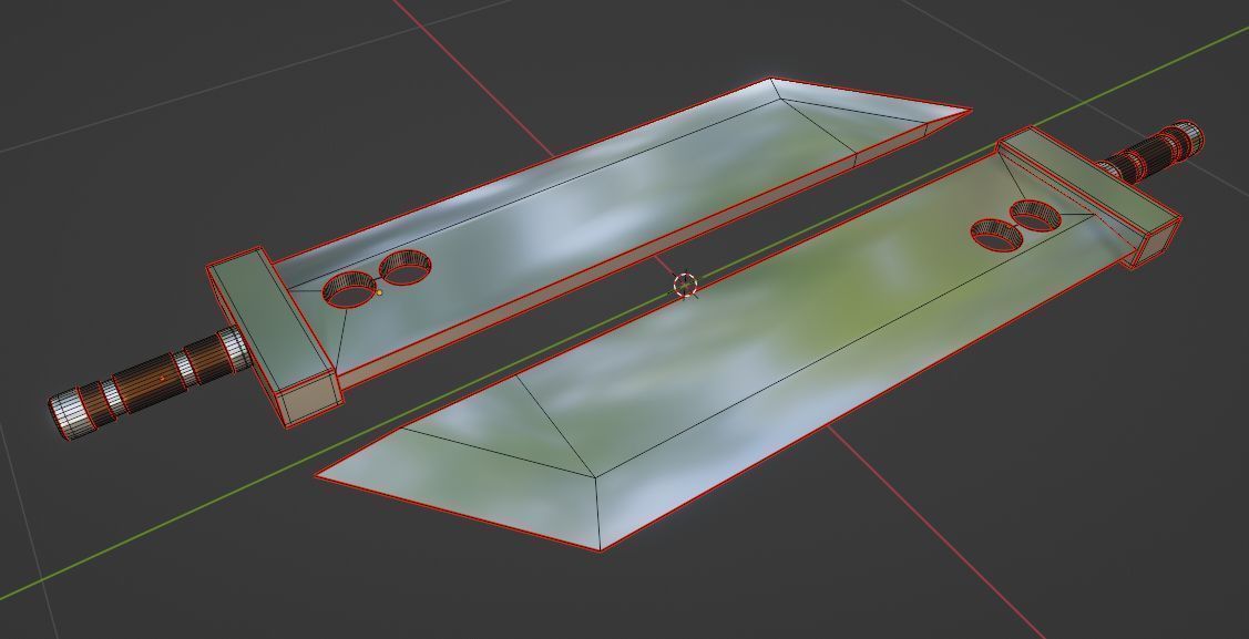 Shadow fight two swords 3D model 3D model | CGTrader