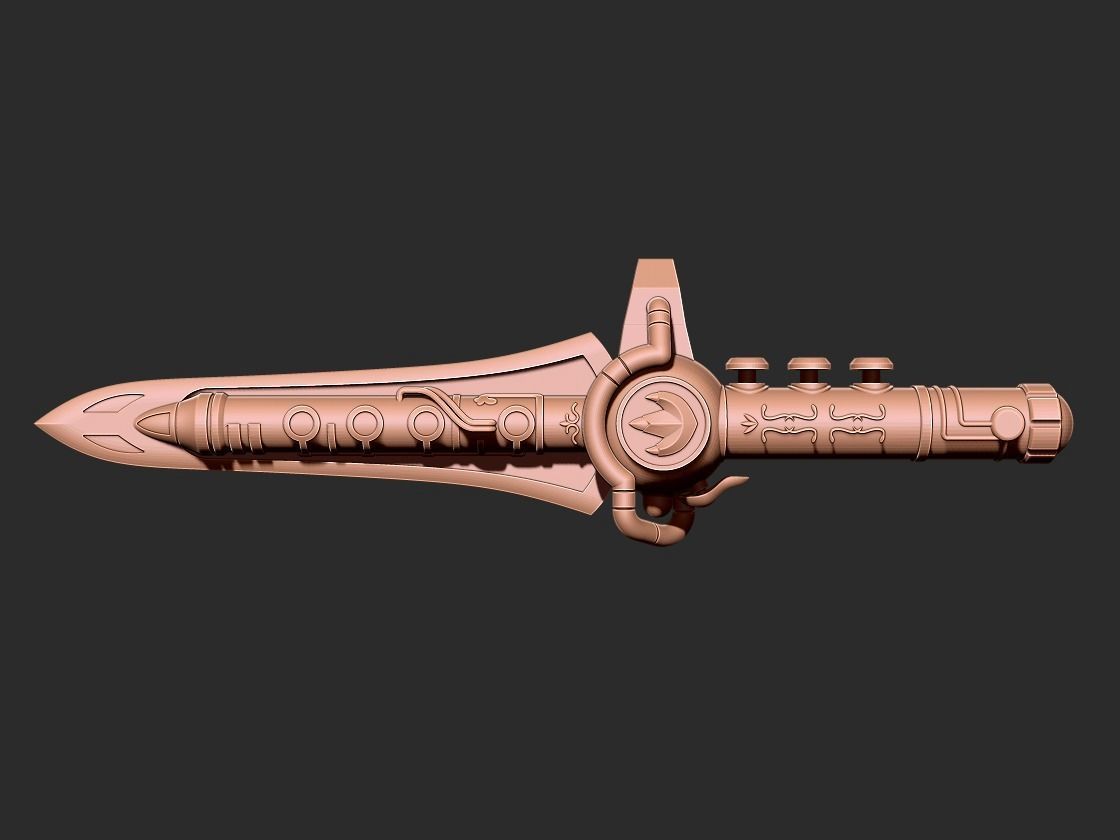 Power rangers Sword Collection 3D printable | CGTrader