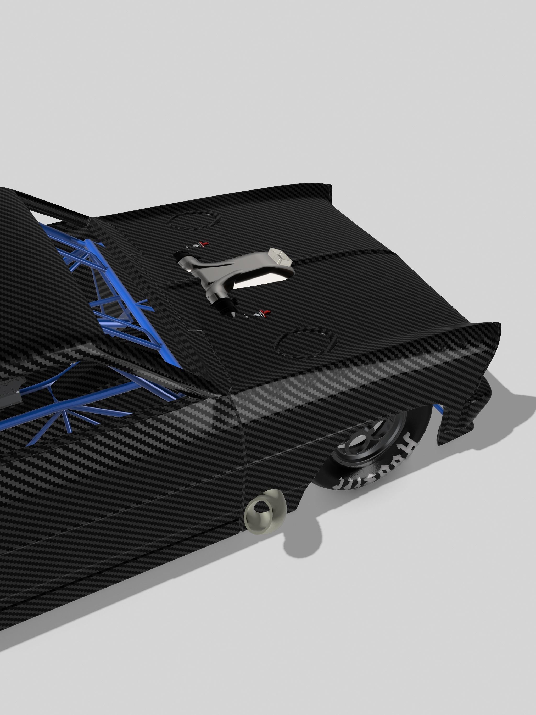 TWIN TURBO HEMI GEN 2 COMPLETE FOR PROMOD NOVA 3D model 3D printable ...
