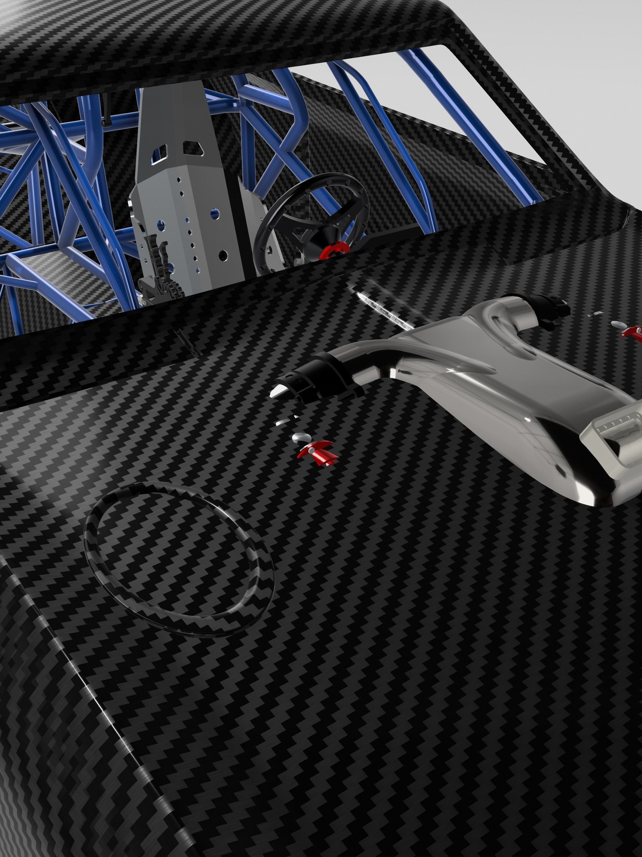 TWIN TURBO HEMI GEN 2 COMPLETE FOR PROMOD NOVA 3D model 3D printable ...