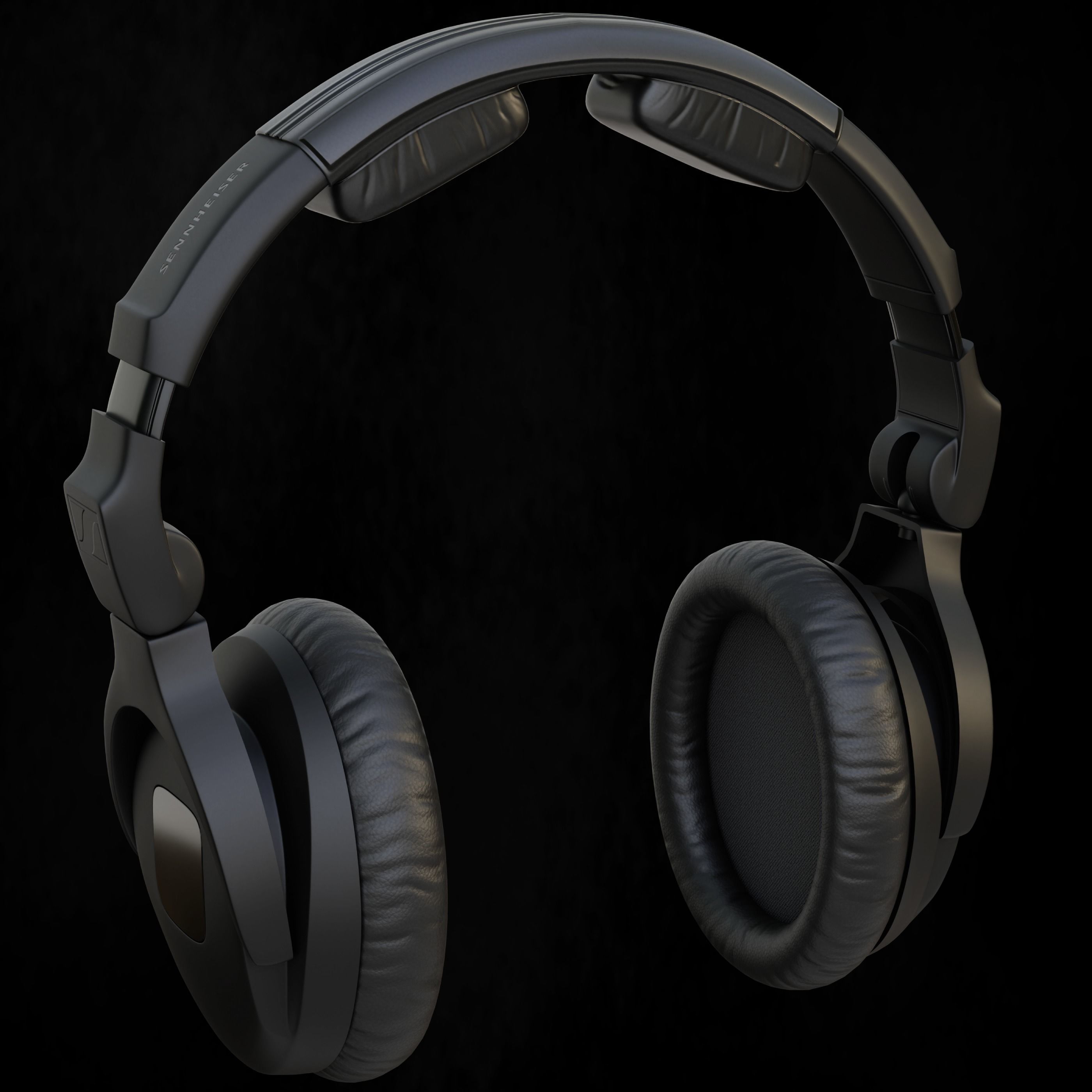 Sennheiser HD 300 PRO 3D model | CGTrader