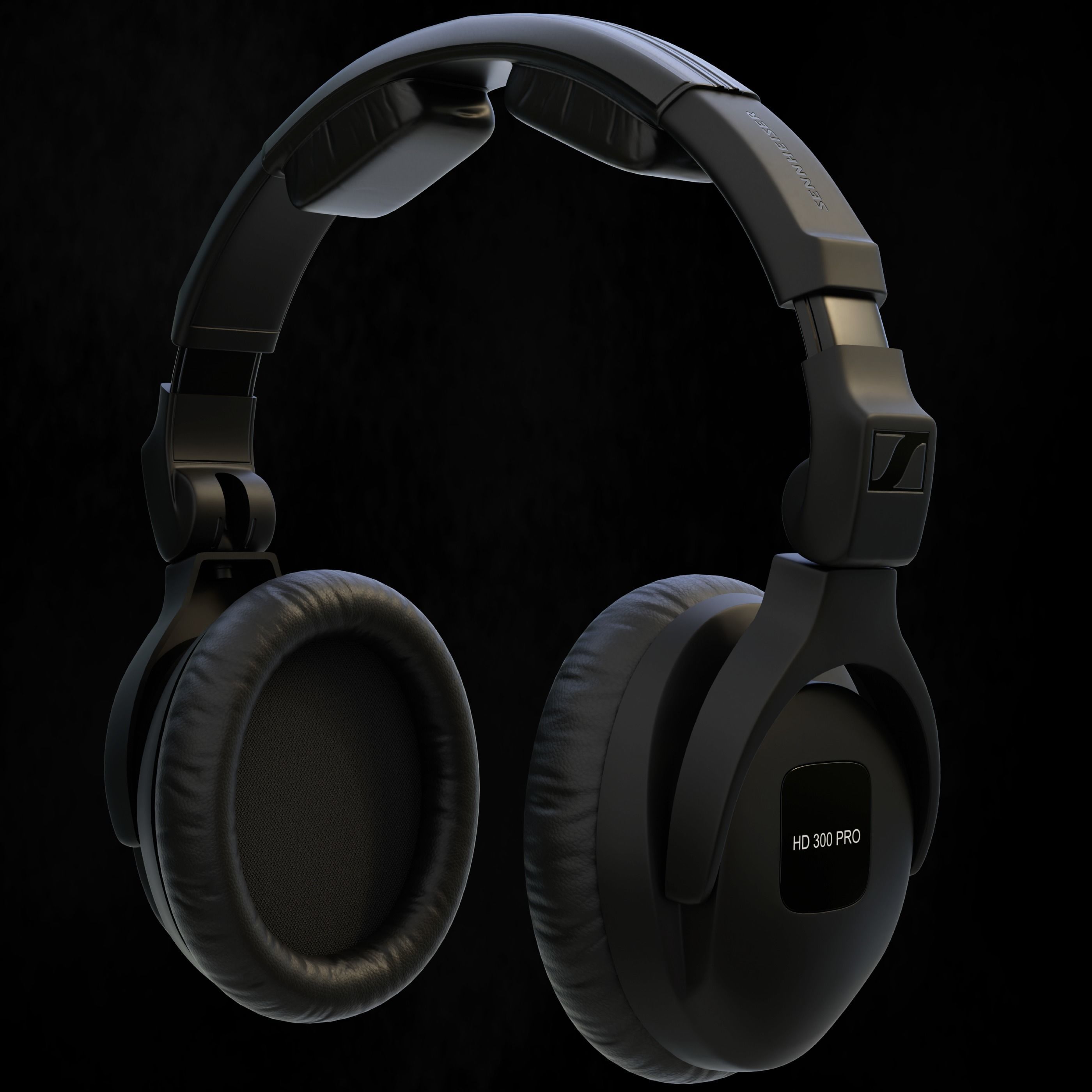 Sennheiser HD 300 PRO 3D model | CGTrader