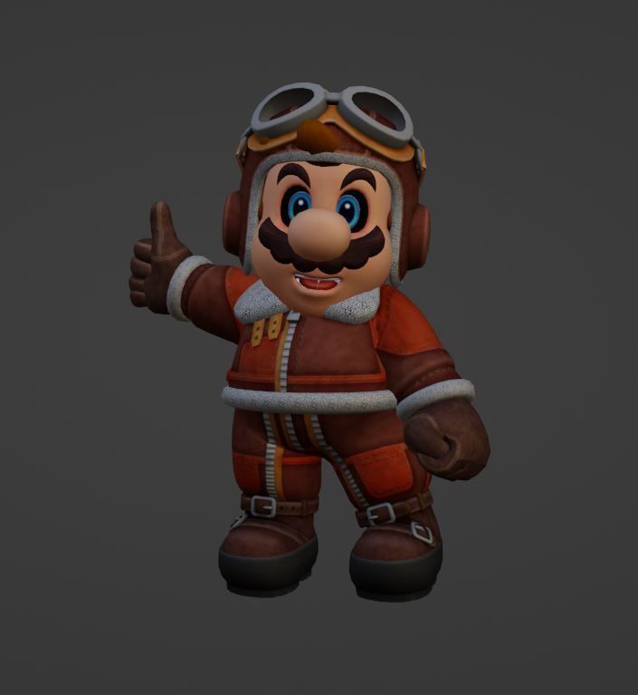 Modele 3D Mario Aviateur 3D model 3D printable | CGTrader