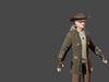 3D model 3d glb halloween man made in blender VR / AR / low-poly | CGTrader