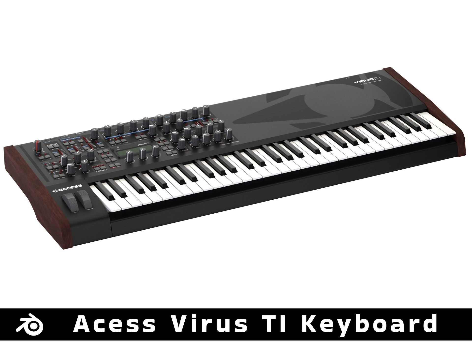 Synthesizer - Access Virus T1 3D model | CGTrader