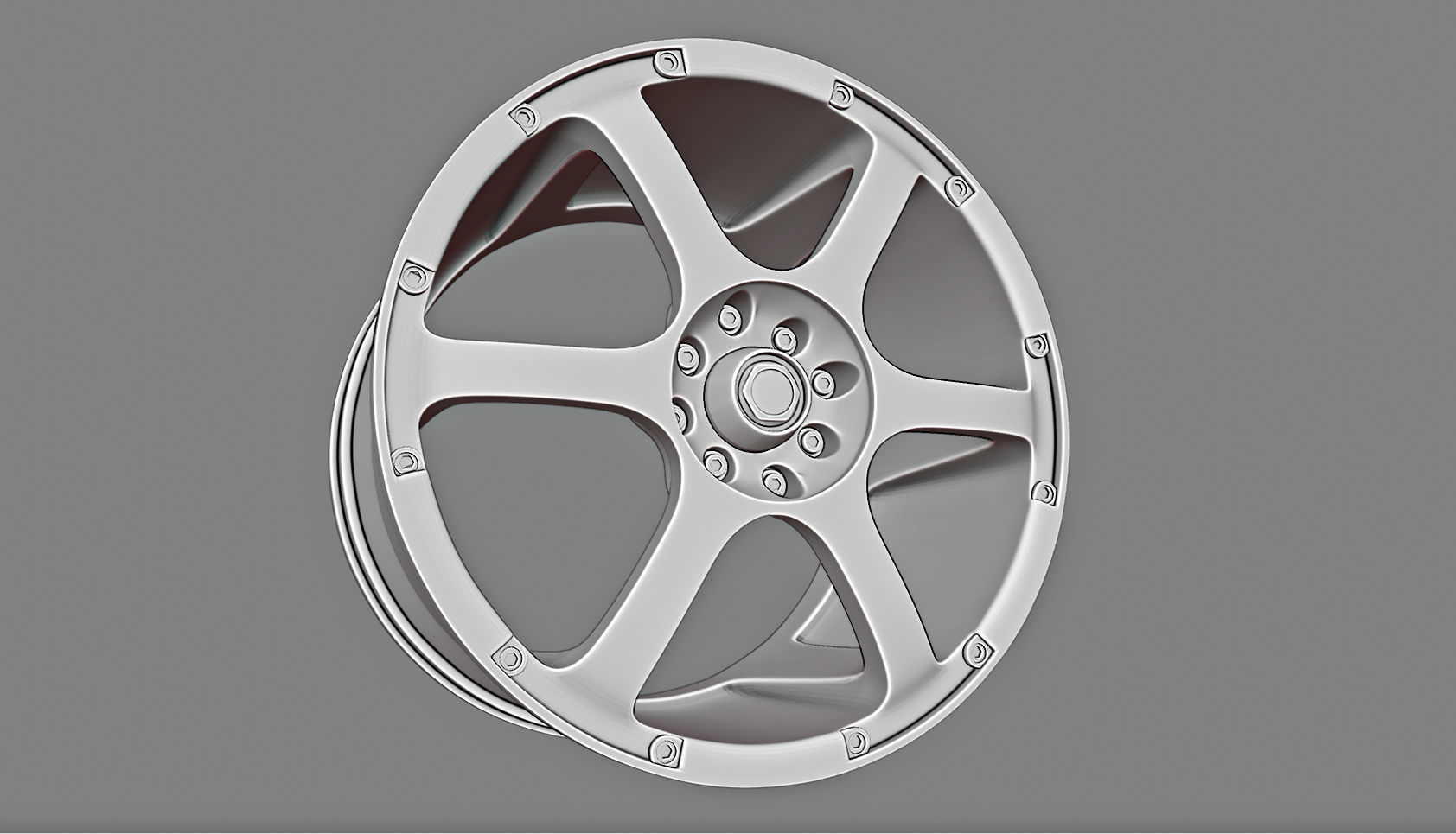 Rim Pack 40 Wheels Car Kitbash 3D model | CGTrader