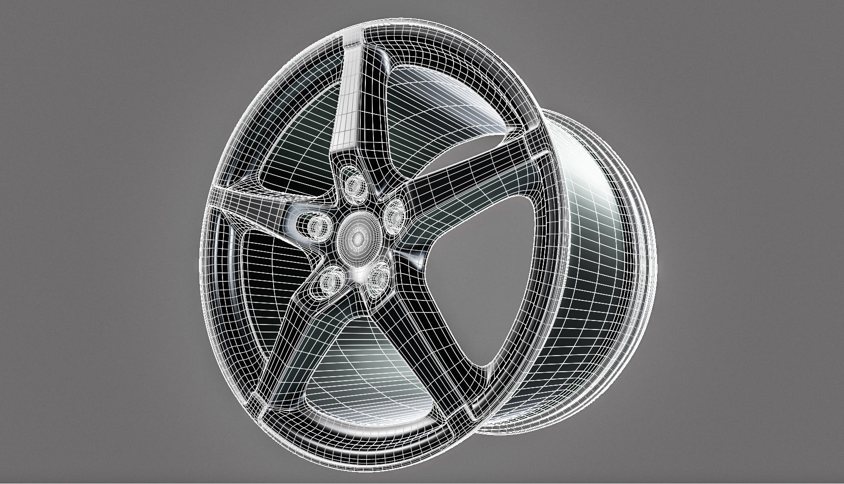 Rim Pack 40 Wheels Car Kitbash 3D model | CGTrader