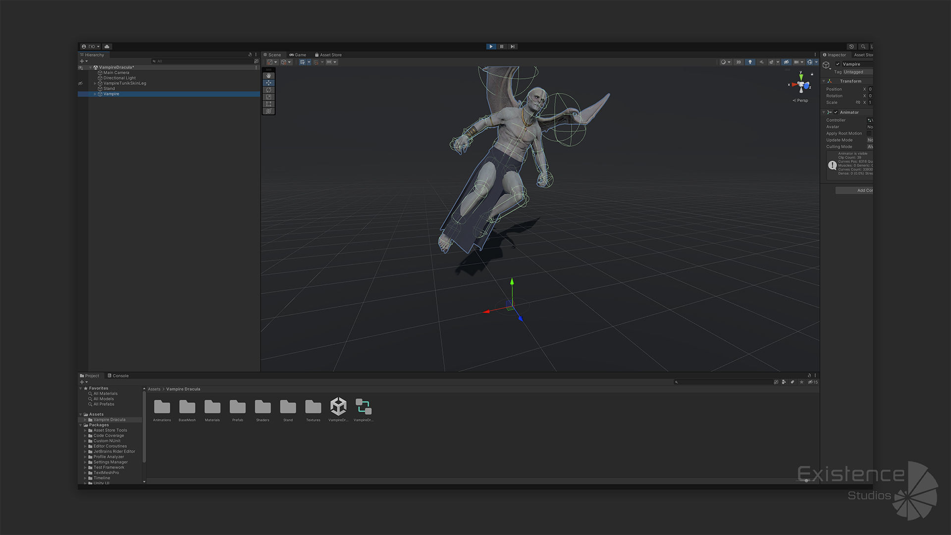 3D model Count Dracula Vampire - Realism Monsters Fantasy Horror Boss ...