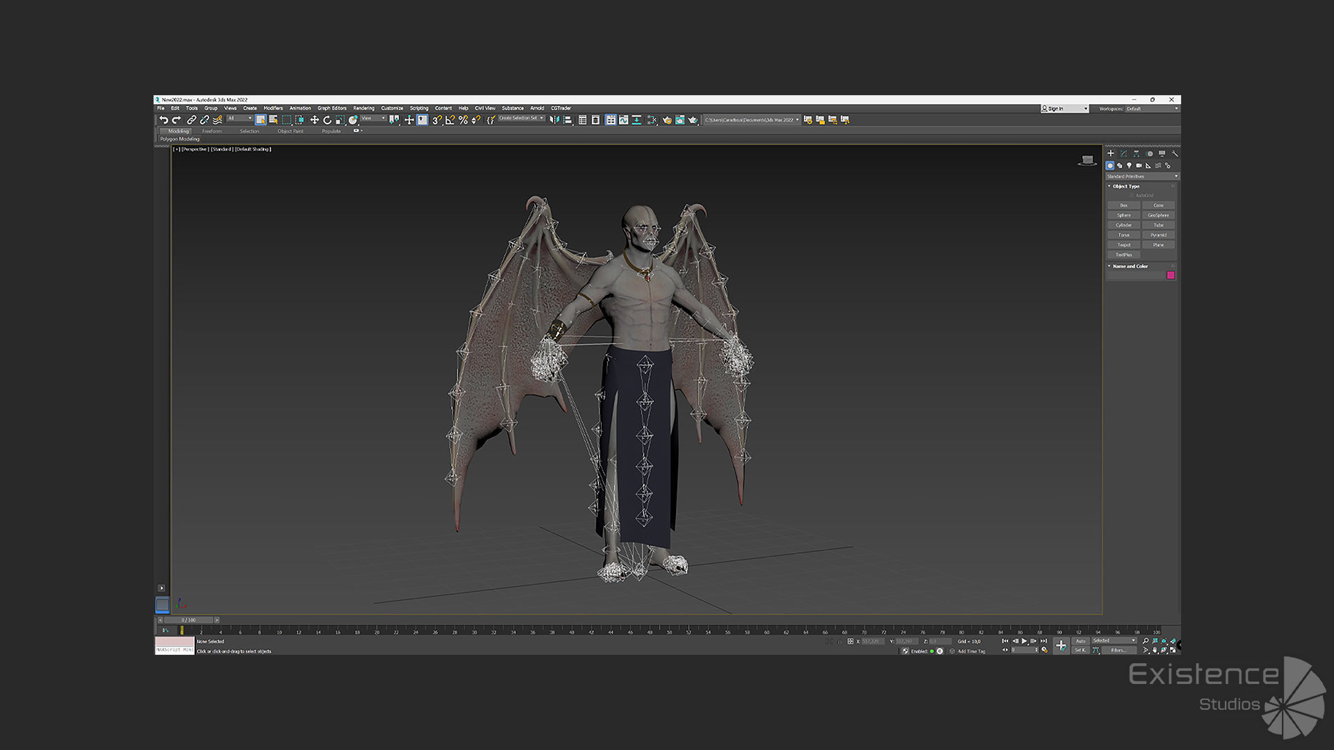 3D model Count Dracula Vampire - Realism Monsters Fantasy Horror Boss ...