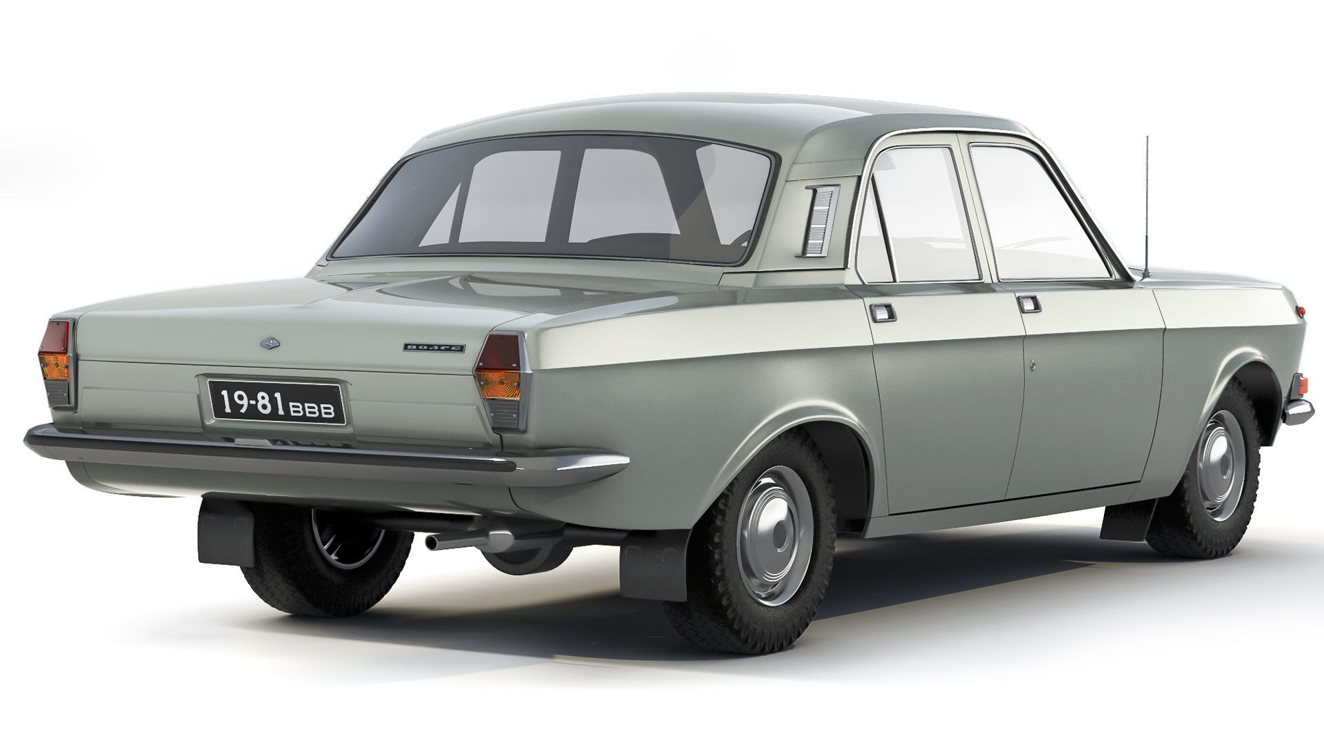GAZ-24-10 Volga 1985 3D model | CGTrader
