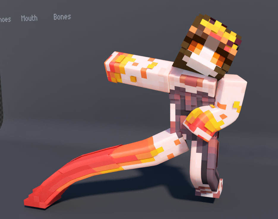 3D model Minecraft Ultra Rig v5 VR / AR / low-poly | CGTrader