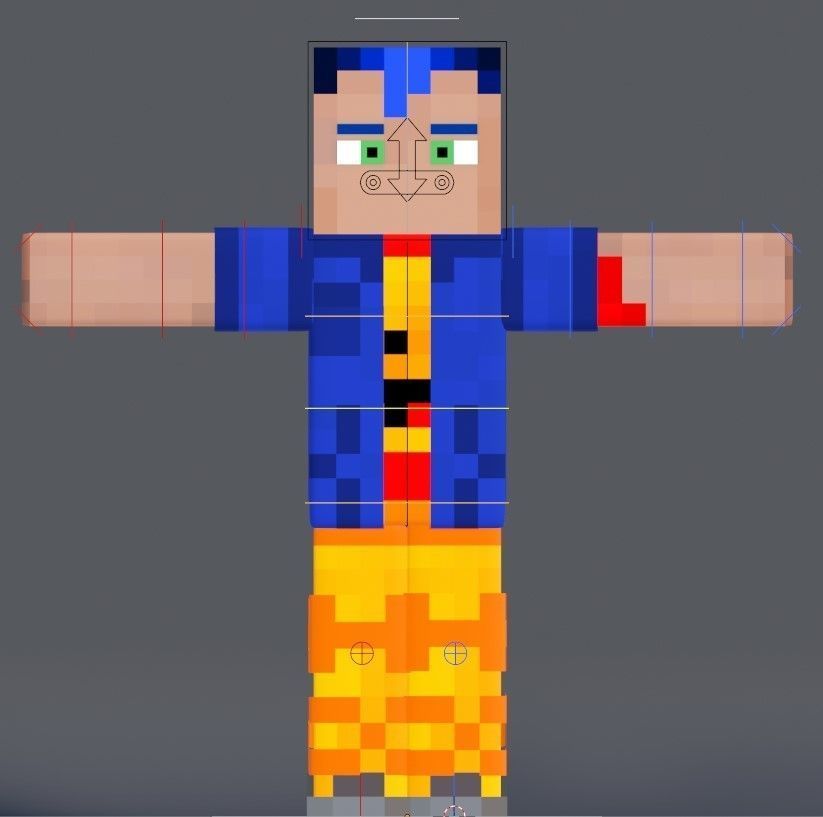 3D model Minecraft Ultra Rig v5 VR / AR / low-poly | CGTrader