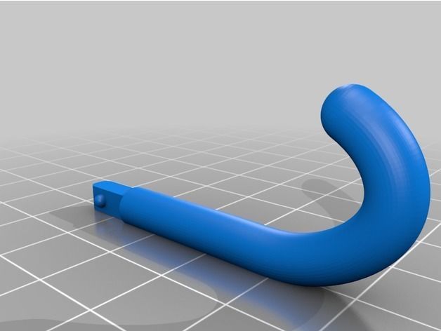 Cat key hook 3D model 3D printable | CGTrader