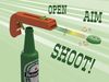 Beer Cap Gun 3D model 3D printable | CGTrader