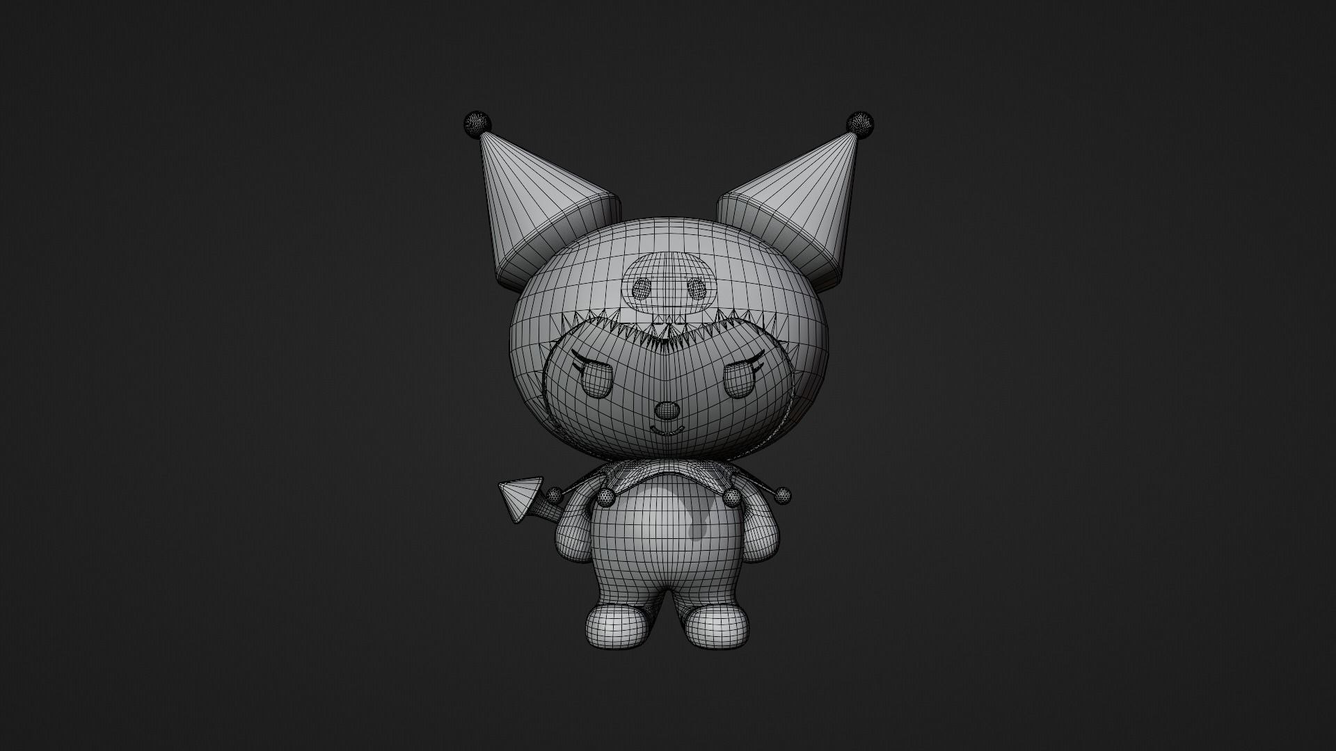 3D model Kuromi Sanrio Cute VR / AR / low-poly | CGTrader