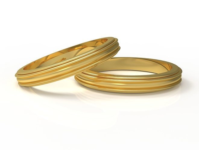 WEDDING RING - 47 3D model | CGTrader