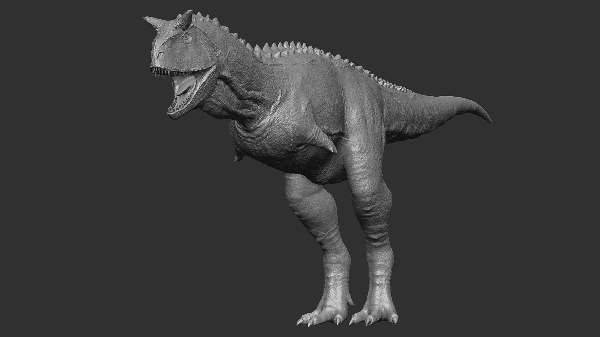 3D model Carnotaurus - Meat-Eating Bull VR / AR / low-poly | CGTrader
