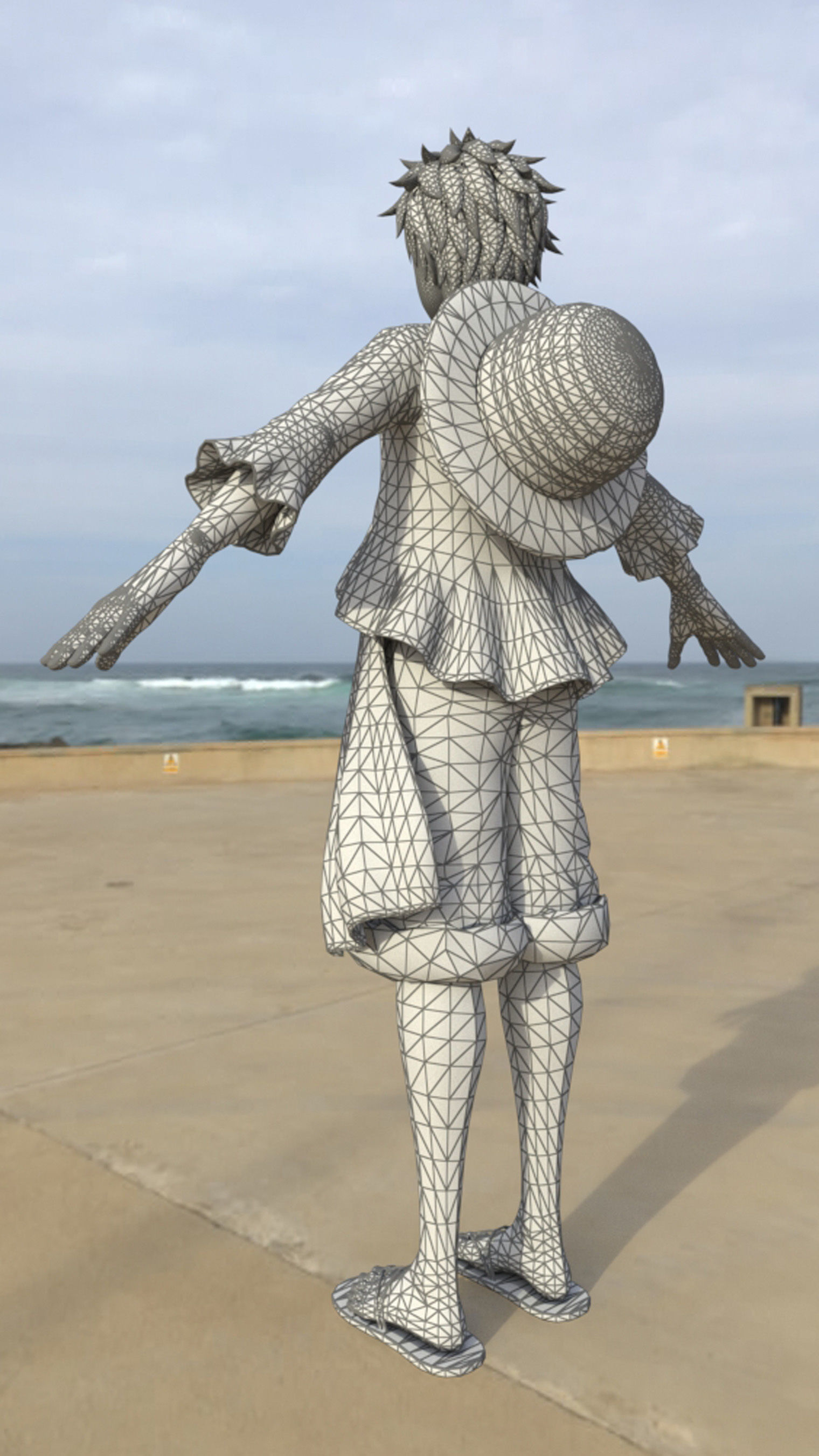 3D model LUFFY - ONE PIECE - CHARACTER VR / AR / low-poly | CGTrader