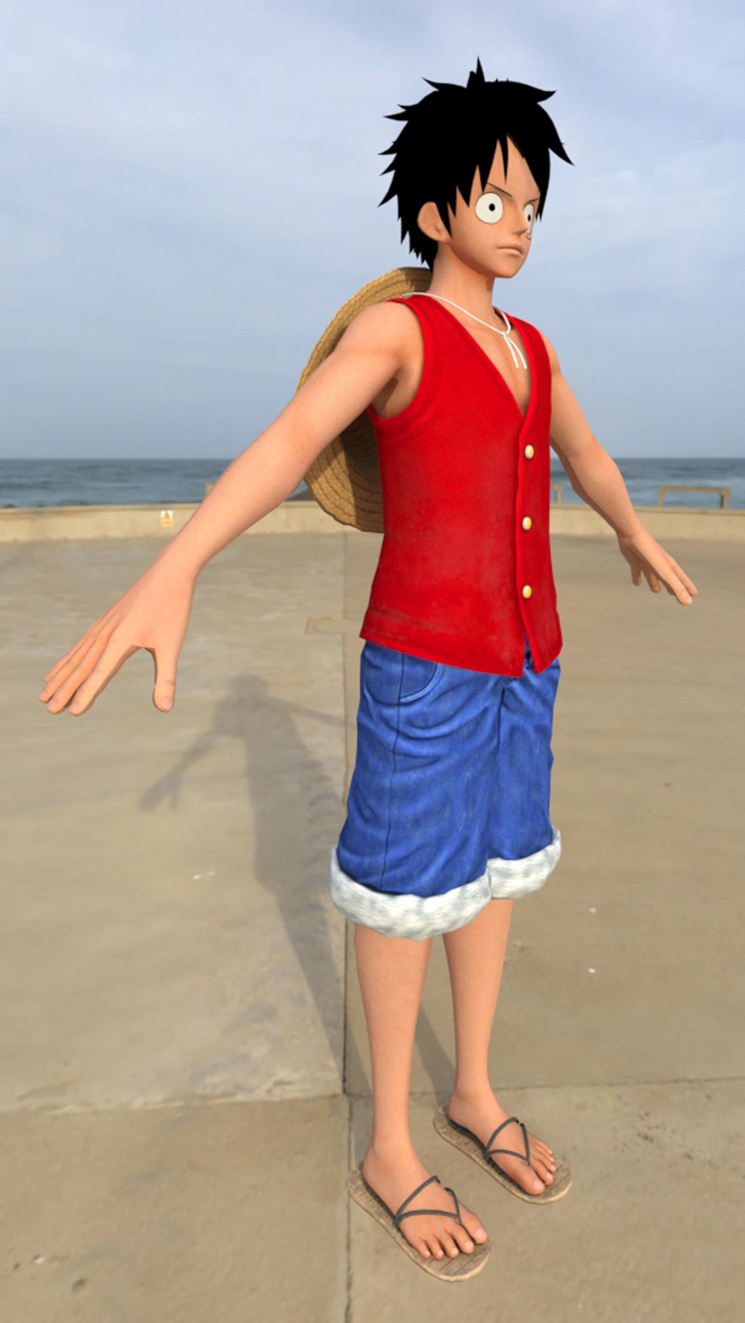 3D model LUFFY - ONE PIECE - CHARACTER VR / AR / low-poly | CGTrader