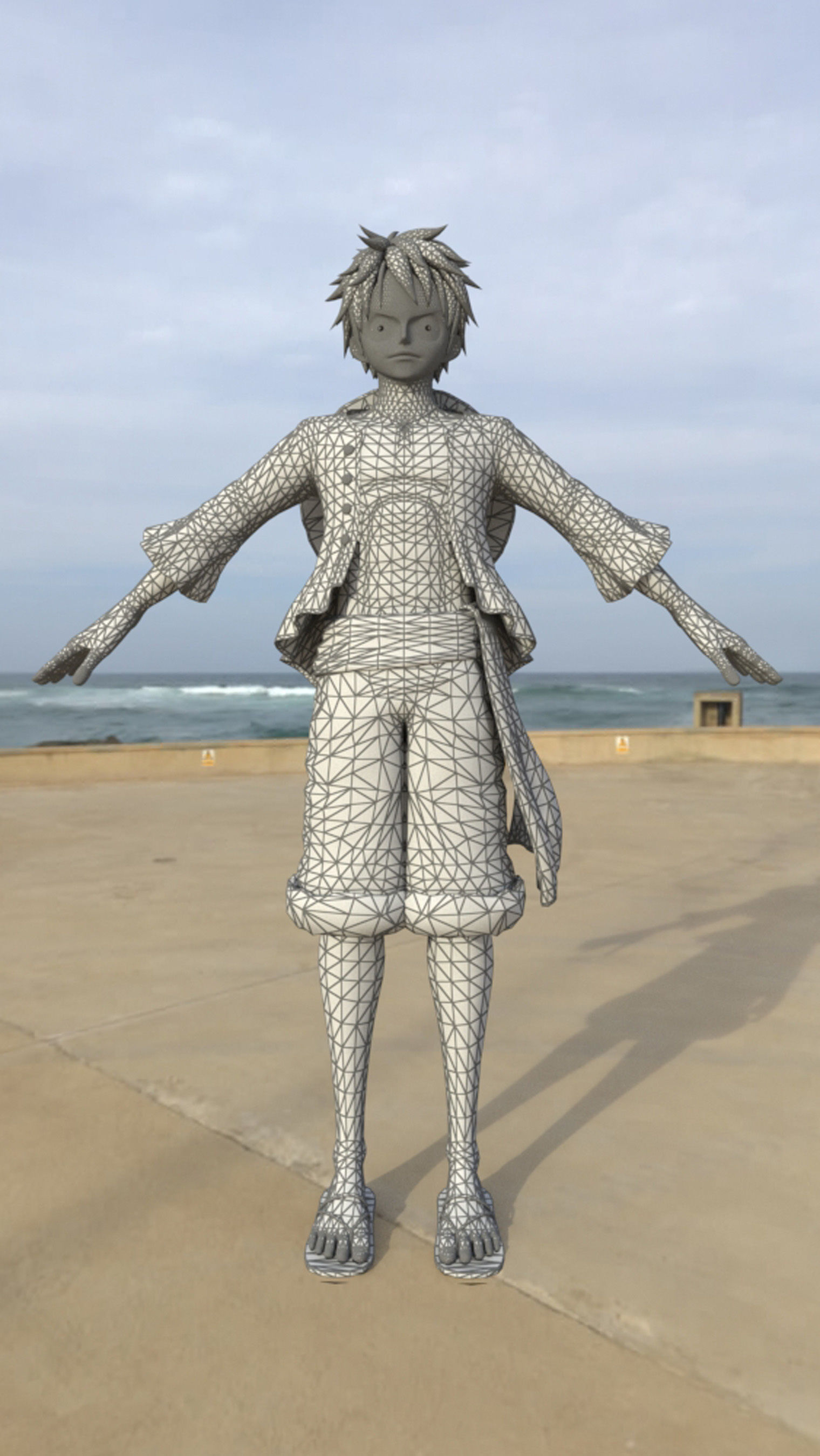 3D model LUFFY - ONE PIECE - CHARACTER VR / AR / low-poly | CGTrader